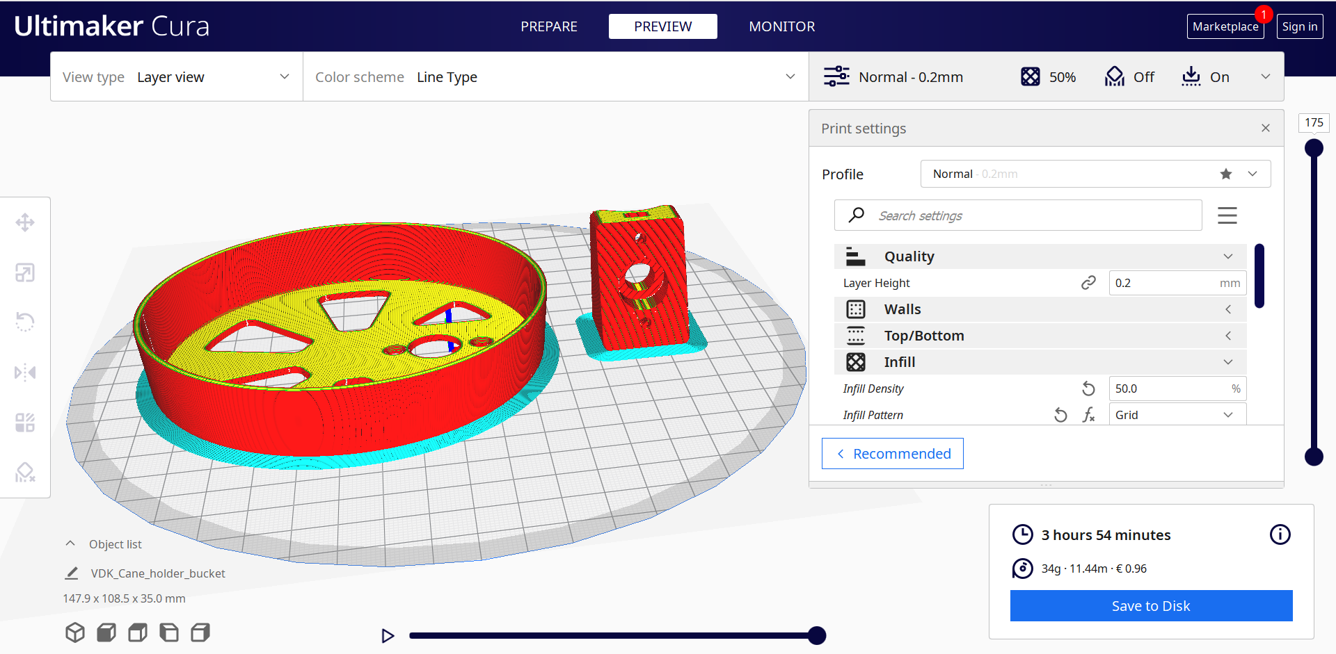 D4E1 - Cane Holder for Walker (Taima M GT) : 4 Steps - Instructables