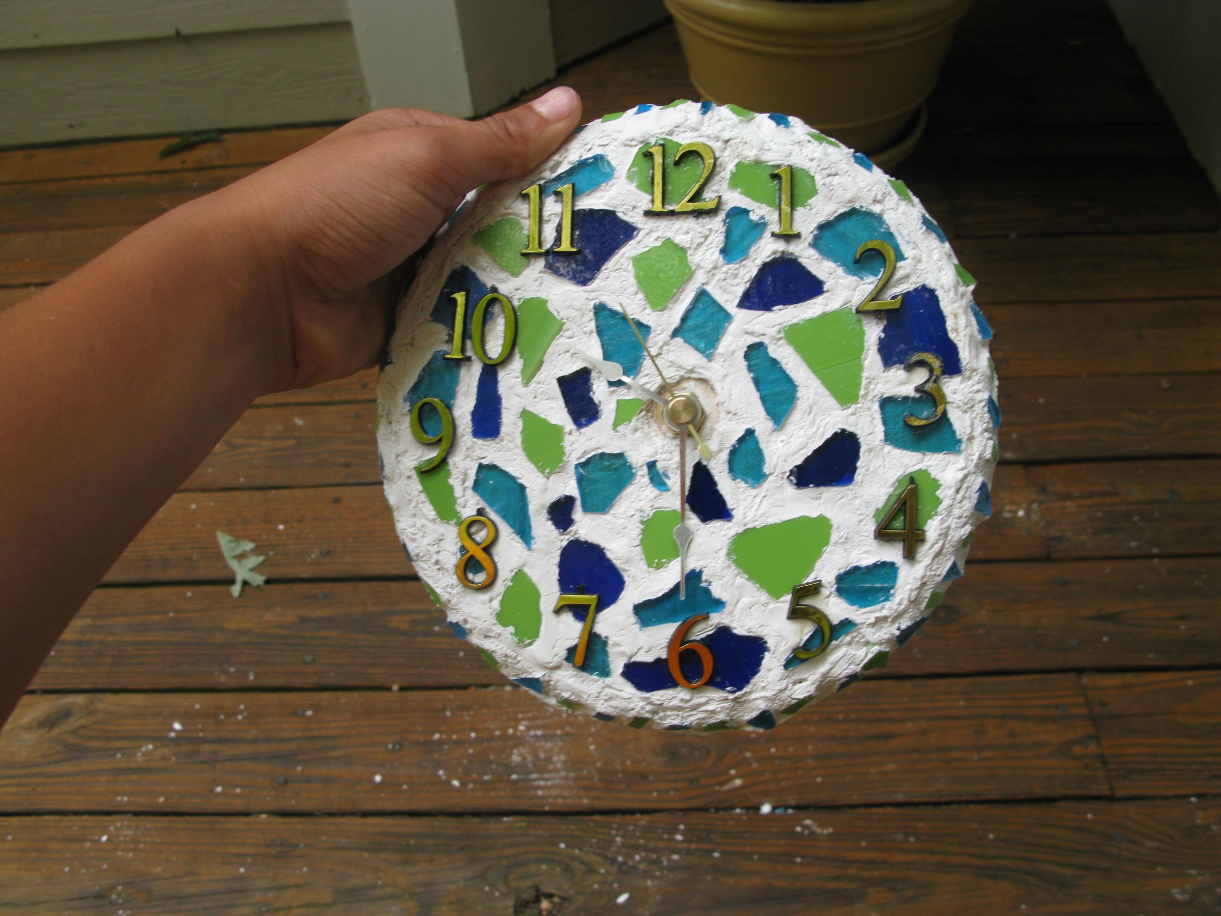 How to Make a Working Mosaic Clock : 13 Steps (with Pictures ...