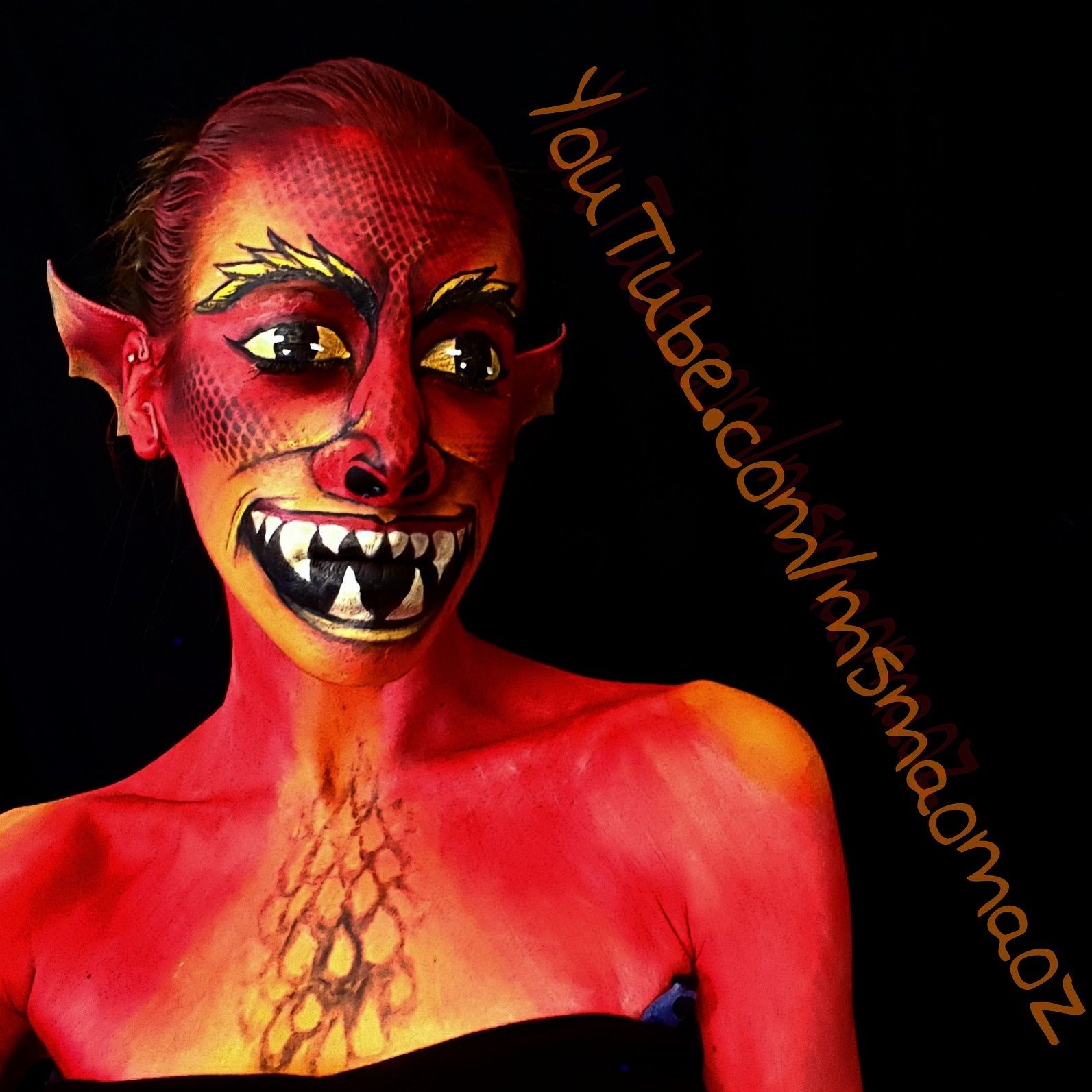Red Dragon Makeup! : 10 Steps (with Pictures) - Instructables
