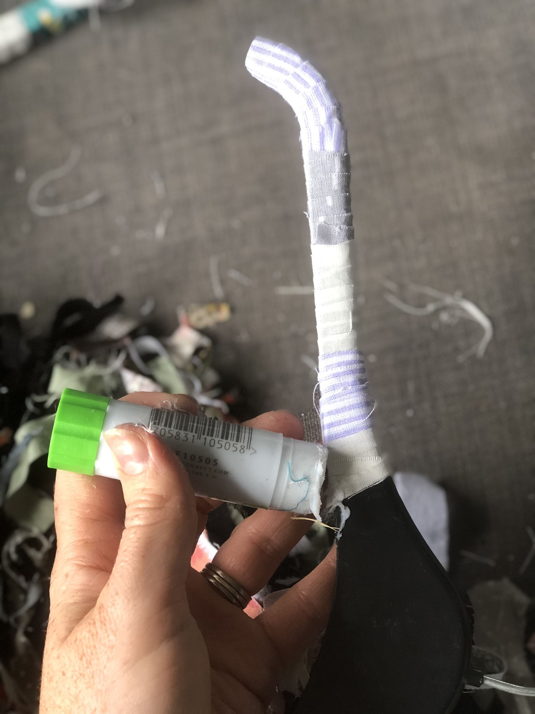 DIY Fabric Wrapped Hangers - the Scrappy Way! : 5 Steps (with Pictures ...