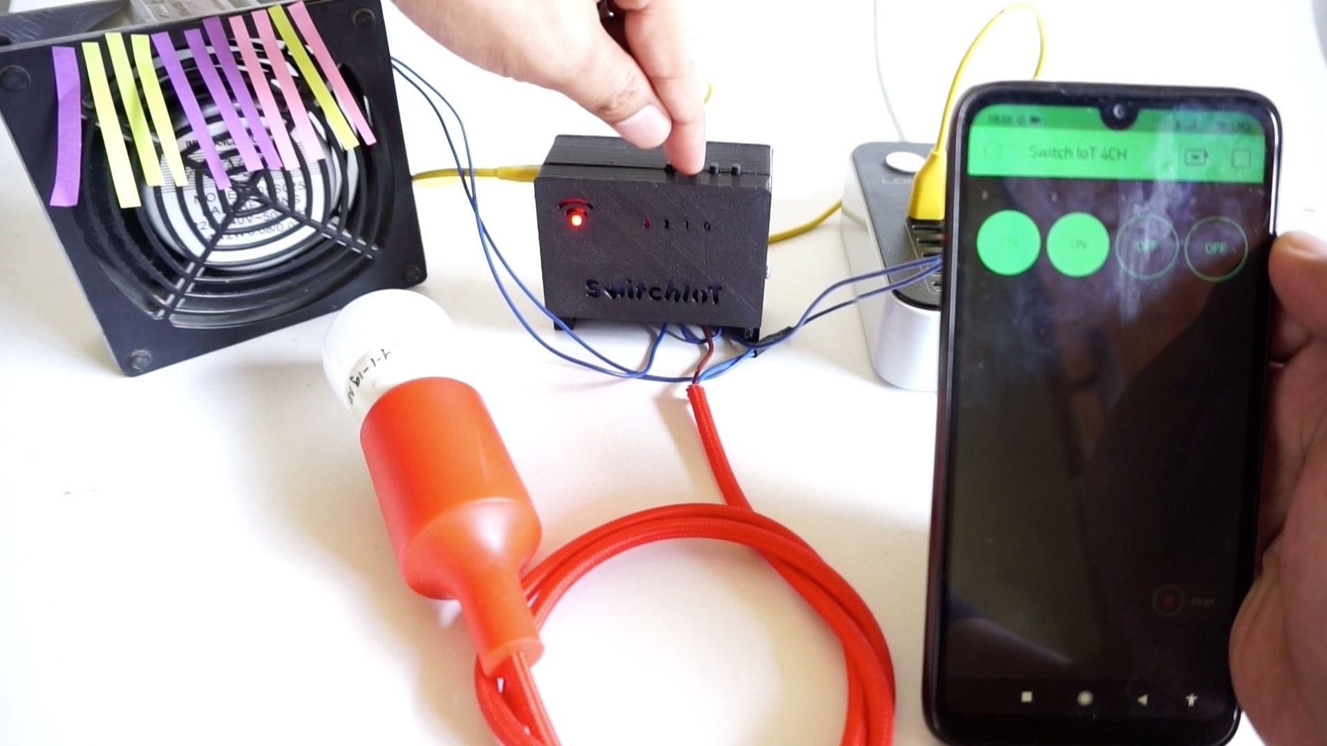 Make Blynk Switch IoT 4CH Only Use Smartphone (ESP8266 Loader) : 15 ...