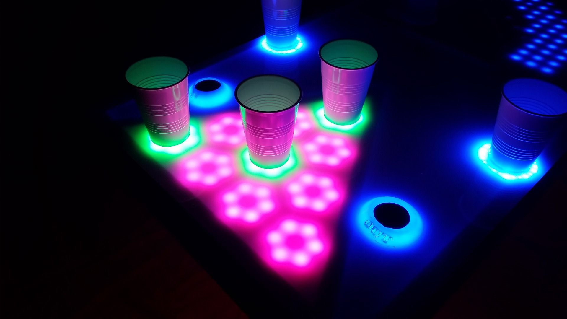 Interactive LED Beer Pong Table 2.0 (BPT X5) : 40 Steps (with Pictures ...