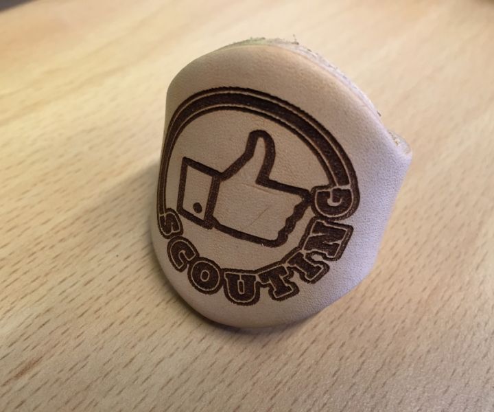 Laser Engraved Leather Scout Woggle : 5 Steps (with Pictures ...