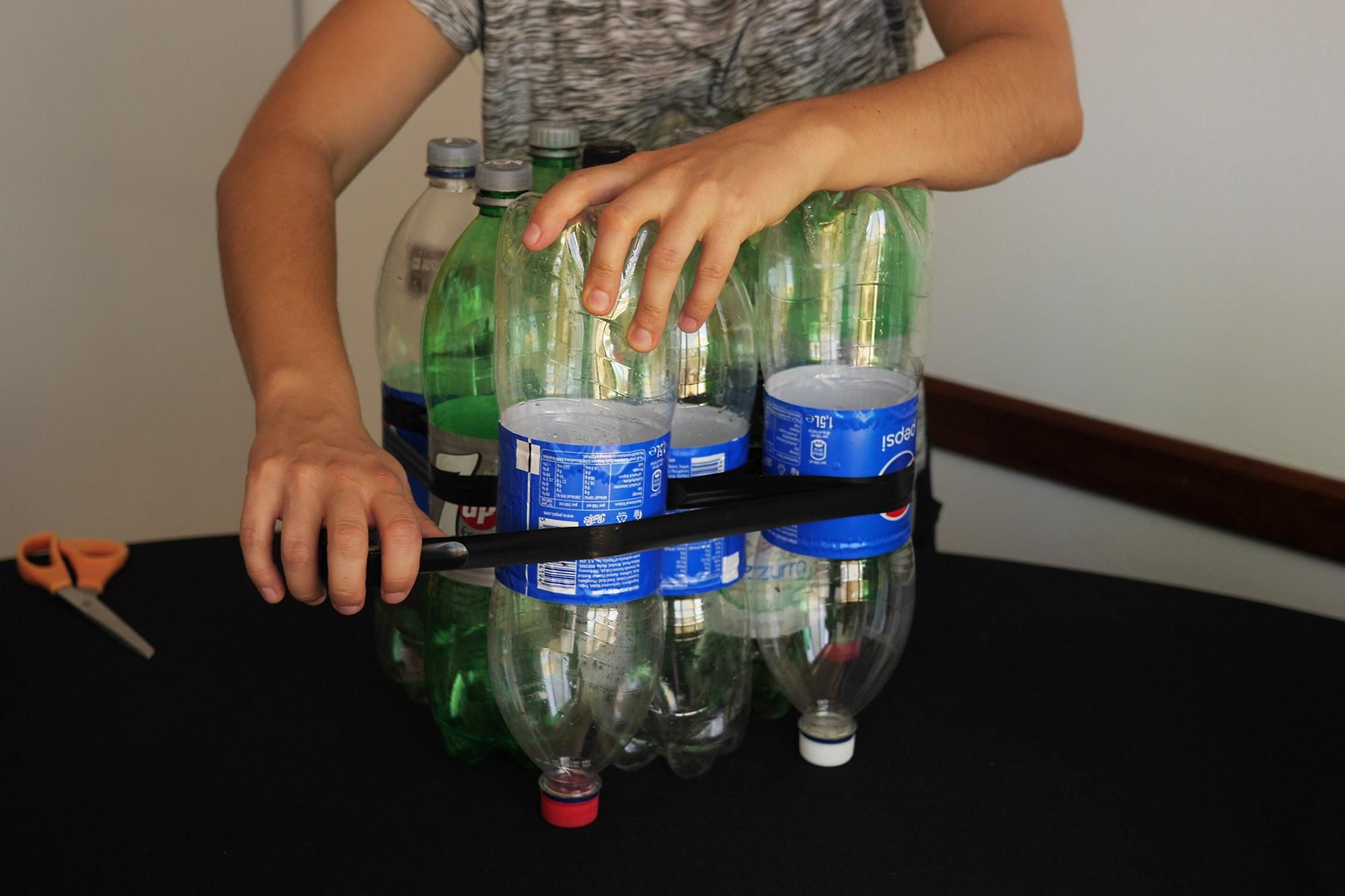 DYI Comfy Upcycled Plastic Bottle Stool : 11 Steps (with Pictures ...