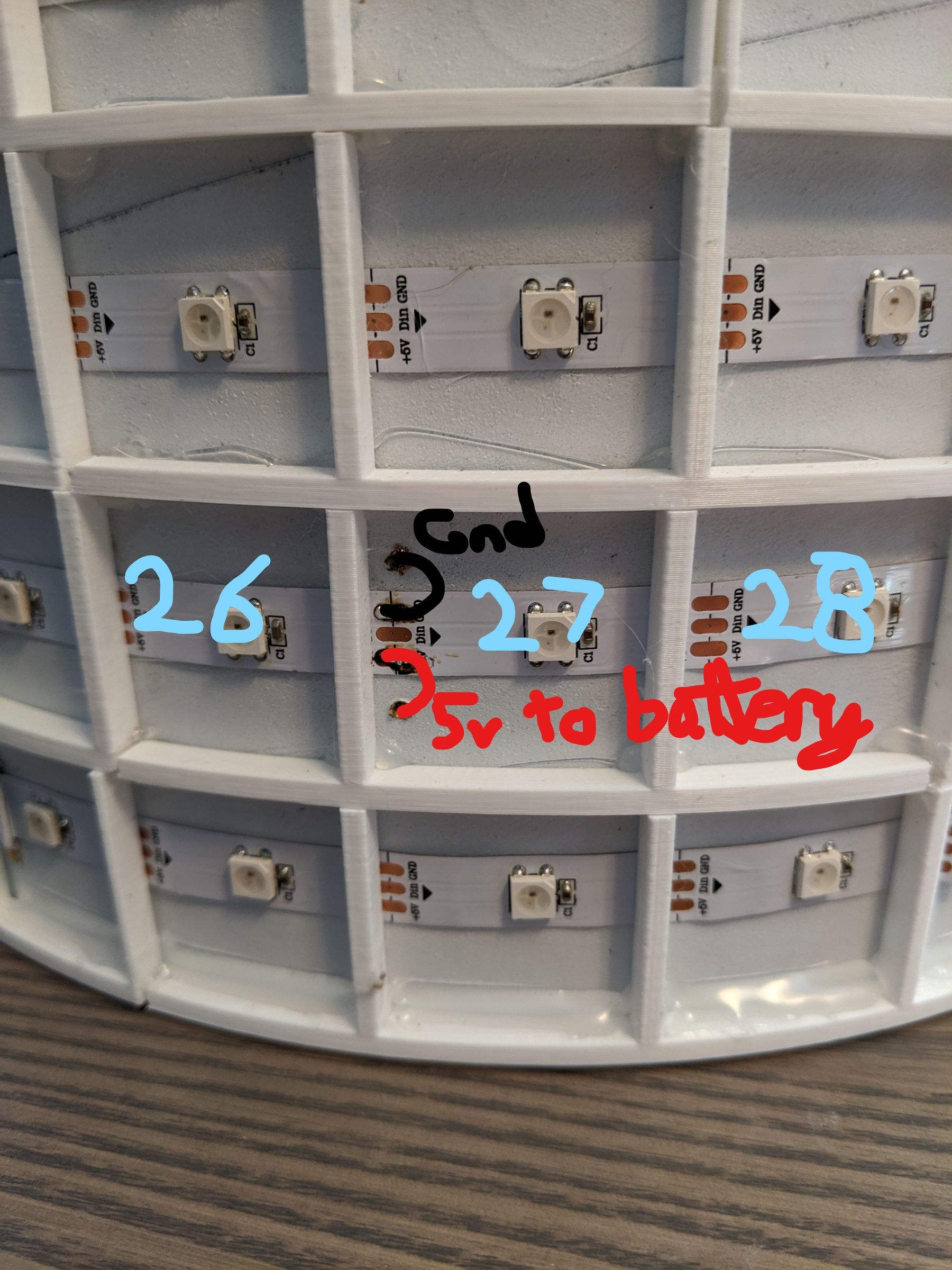 Marshmello LED Helmet : 11 Steps (with Pictures) - Instructables