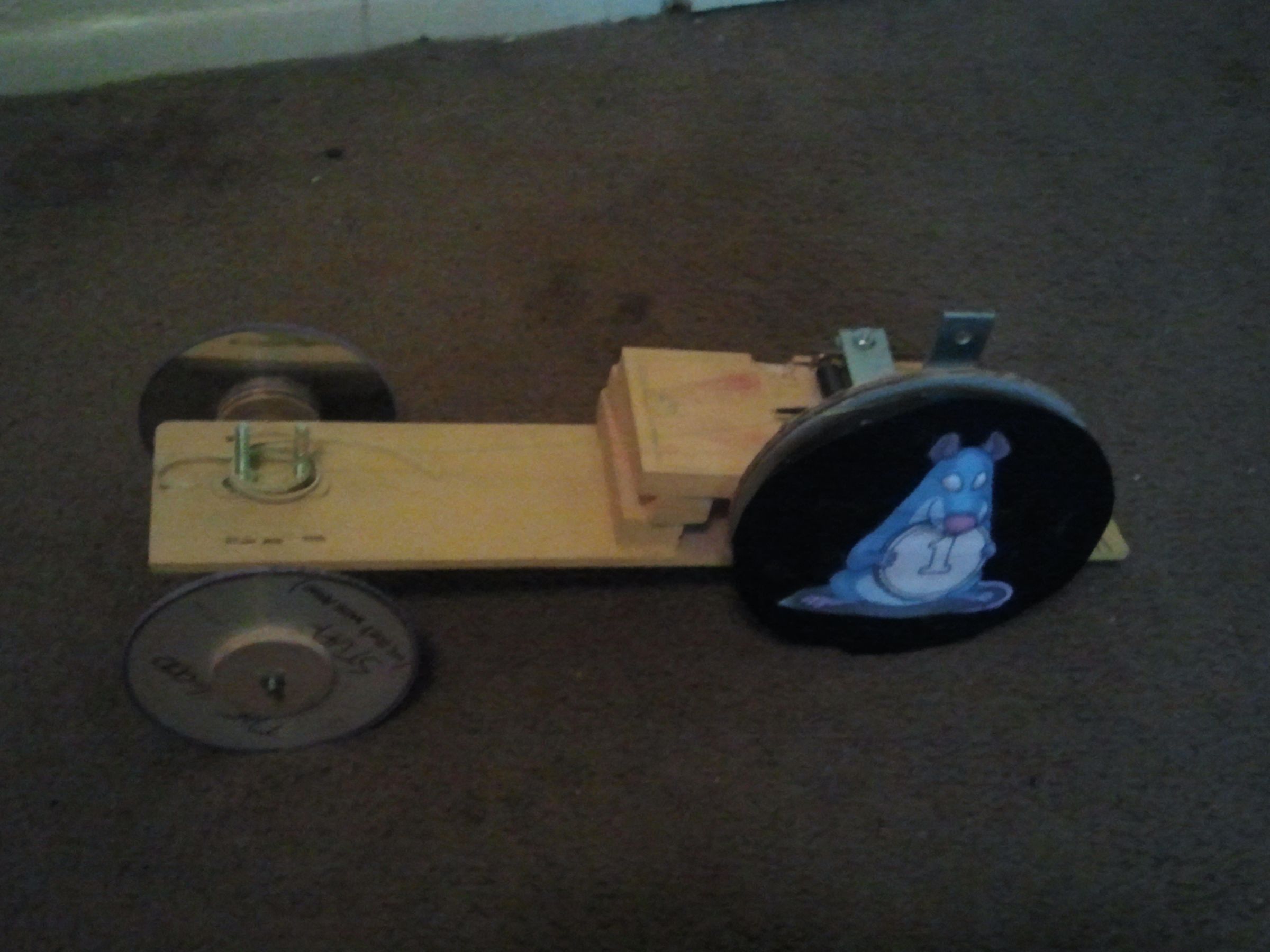 Rat-trap Powered Vehicle - Instructables