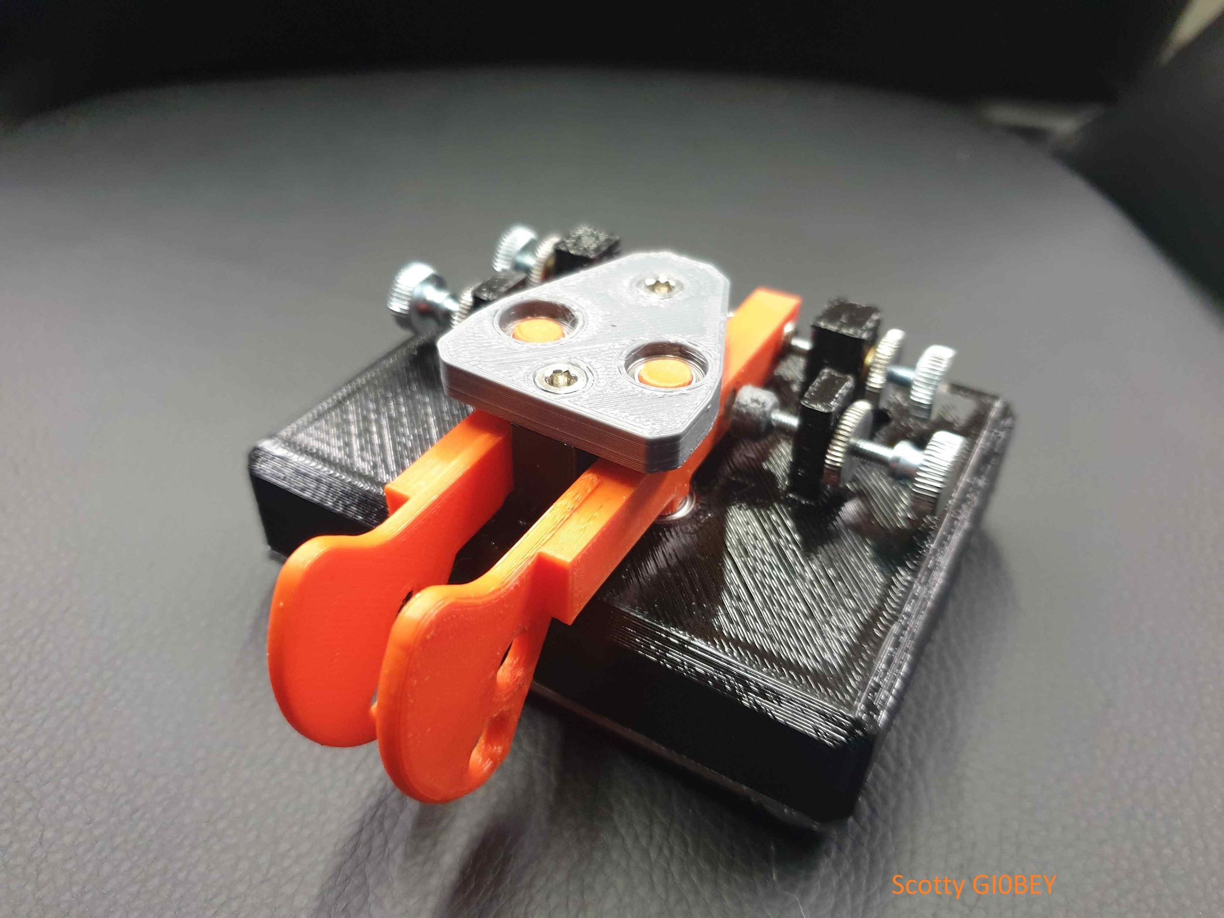 3D Printed Twin Paddle Cw Key (566grs.) : 21 Steps (with Pictures ...