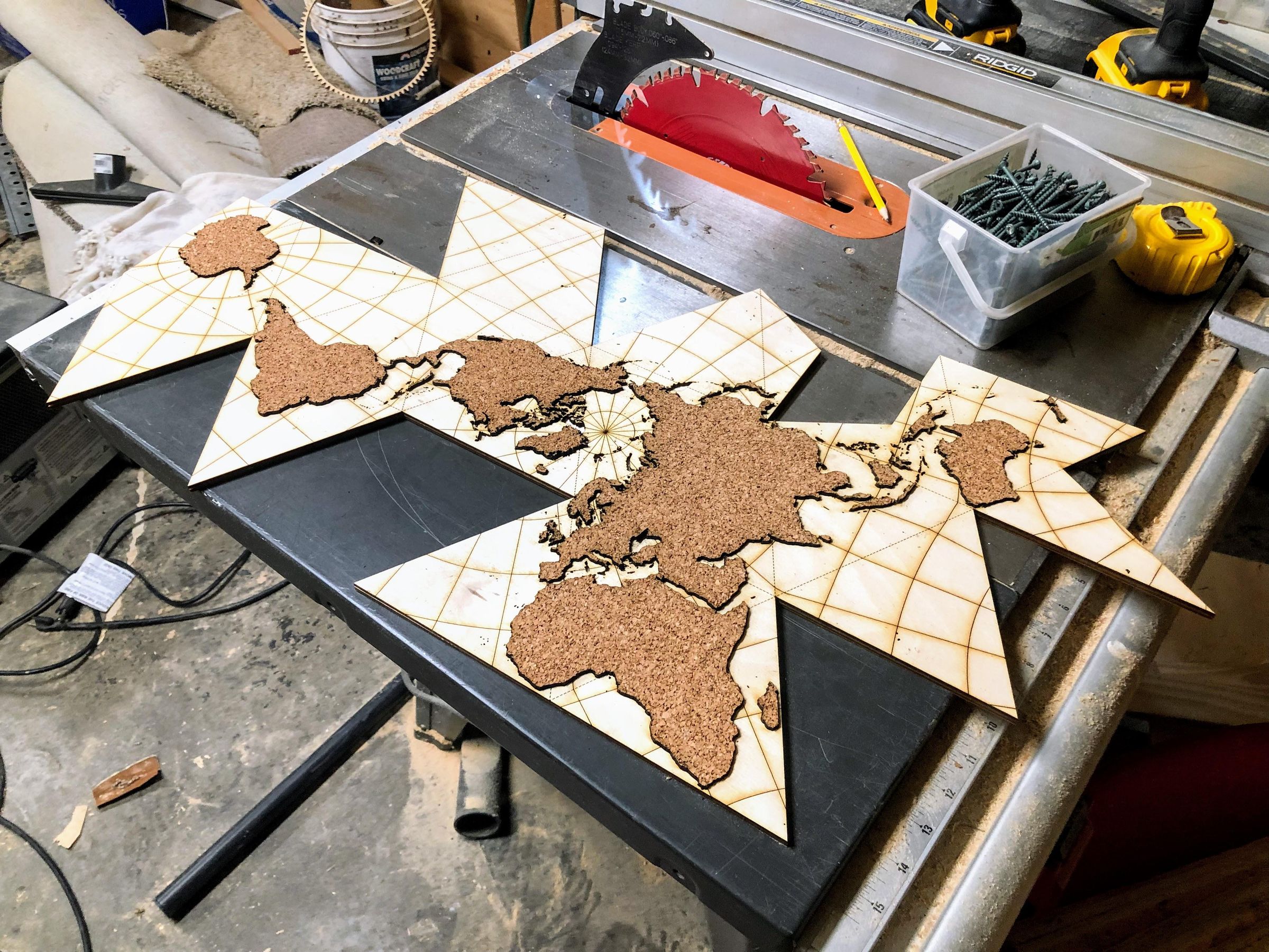 Dymaxion Wall Map : 4 Steps (with Pictures) - Instructables
