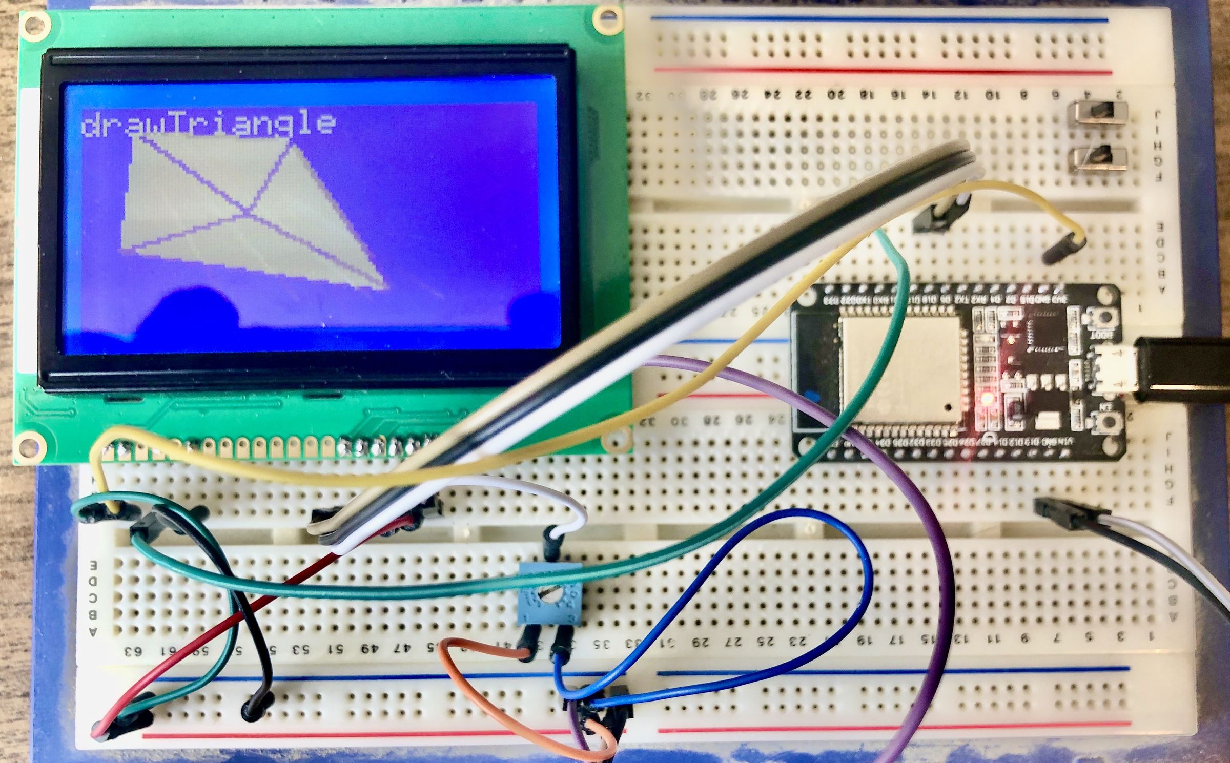 ST7920 128X64 LCD Display to ESP32 : 3 Steps - Instructables