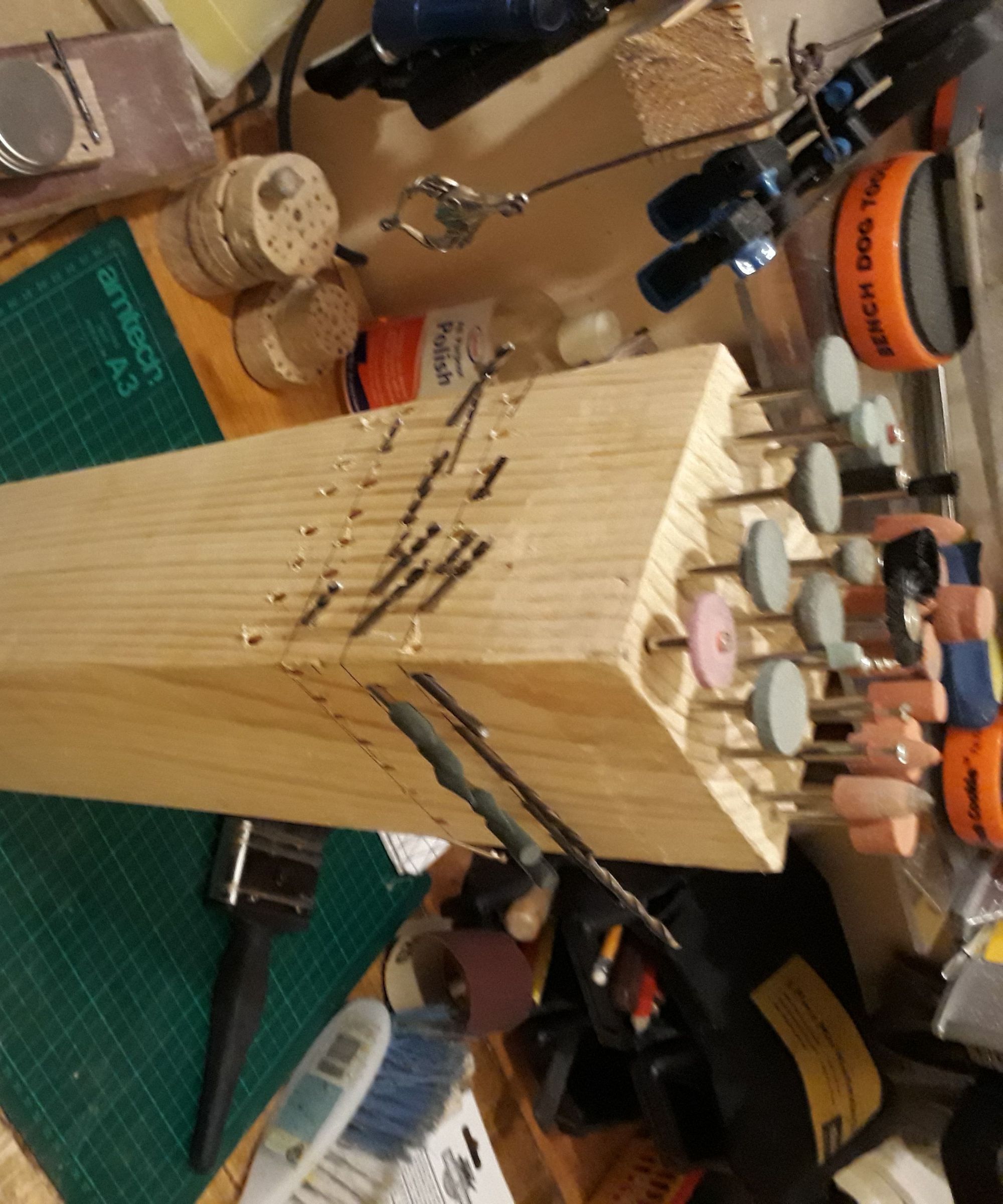 Hold All Your Dremel Bits With THE BLOCK : 4 Steps - Instructables