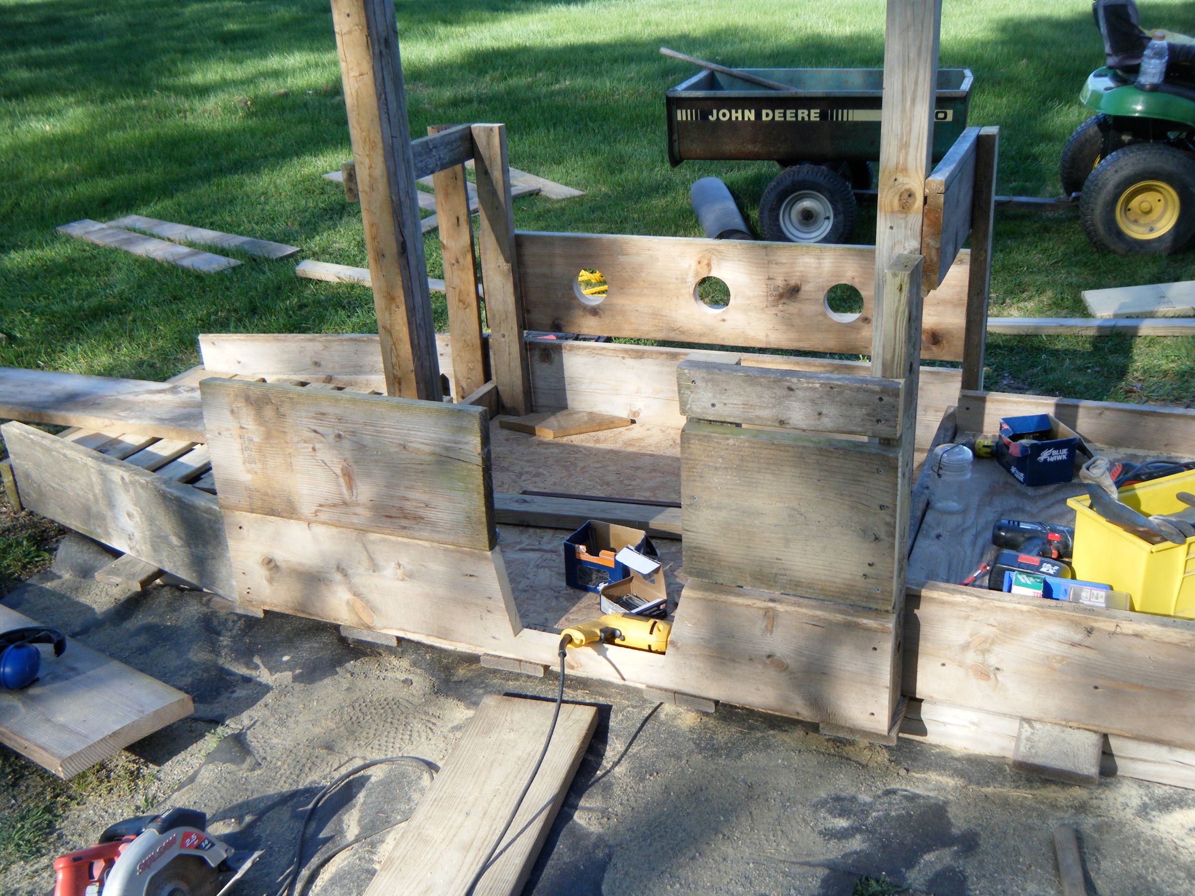 Pallet Pirate Ship : 25 Steps (with Pictures) - Instructables