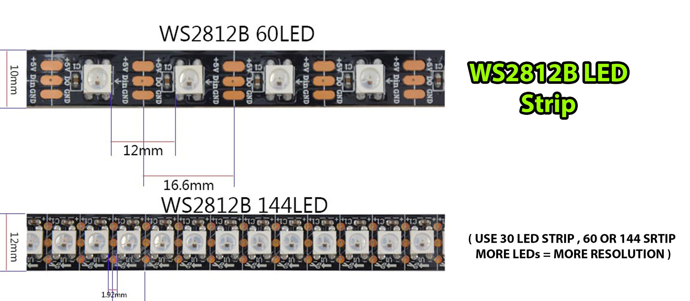 How to Make Music Reactive WS2812B LEDs With Multi-pattern : 4 Steps ...