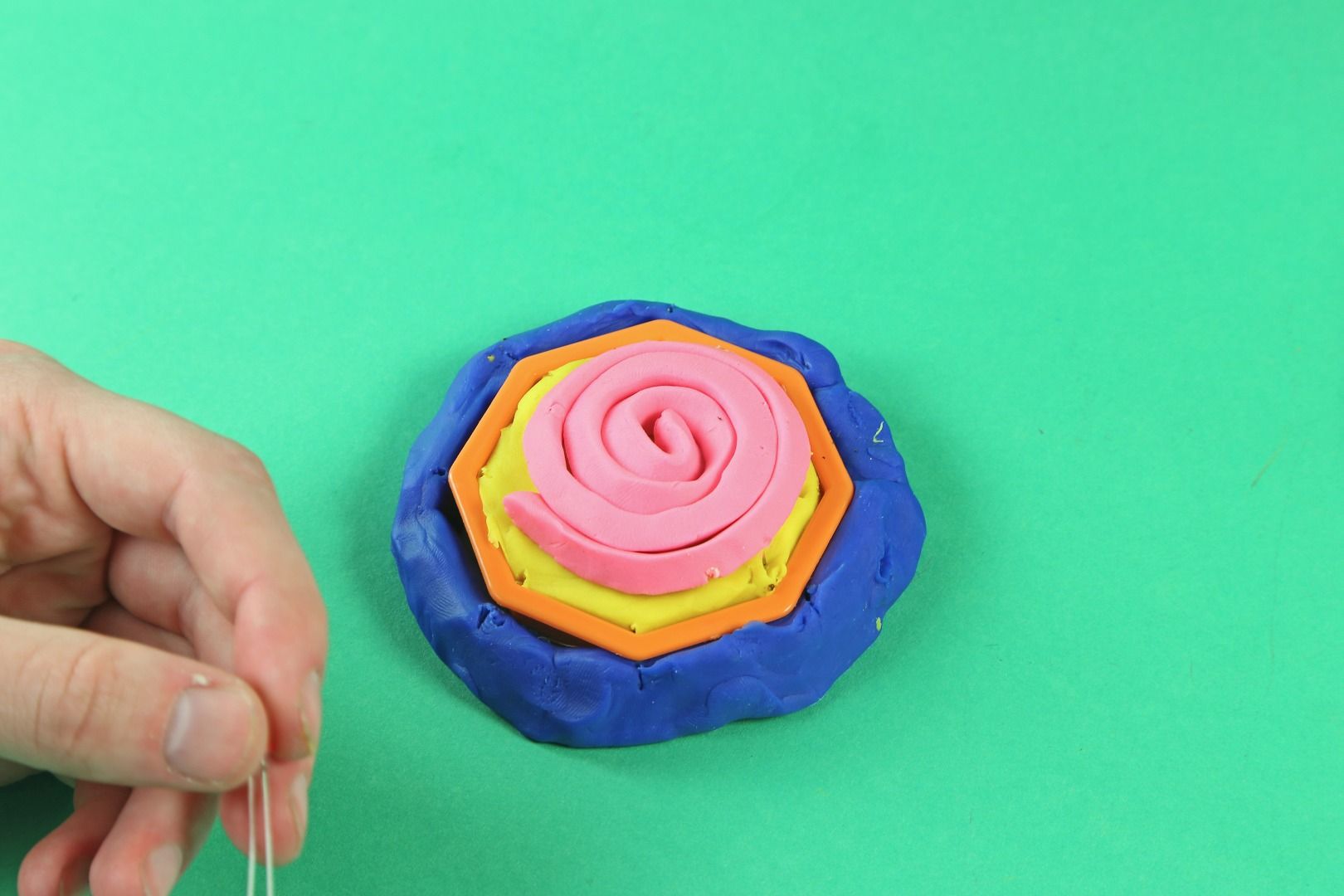 Electro Dough Birthday Cake : 5 Steps (with Pictures) - Instructables