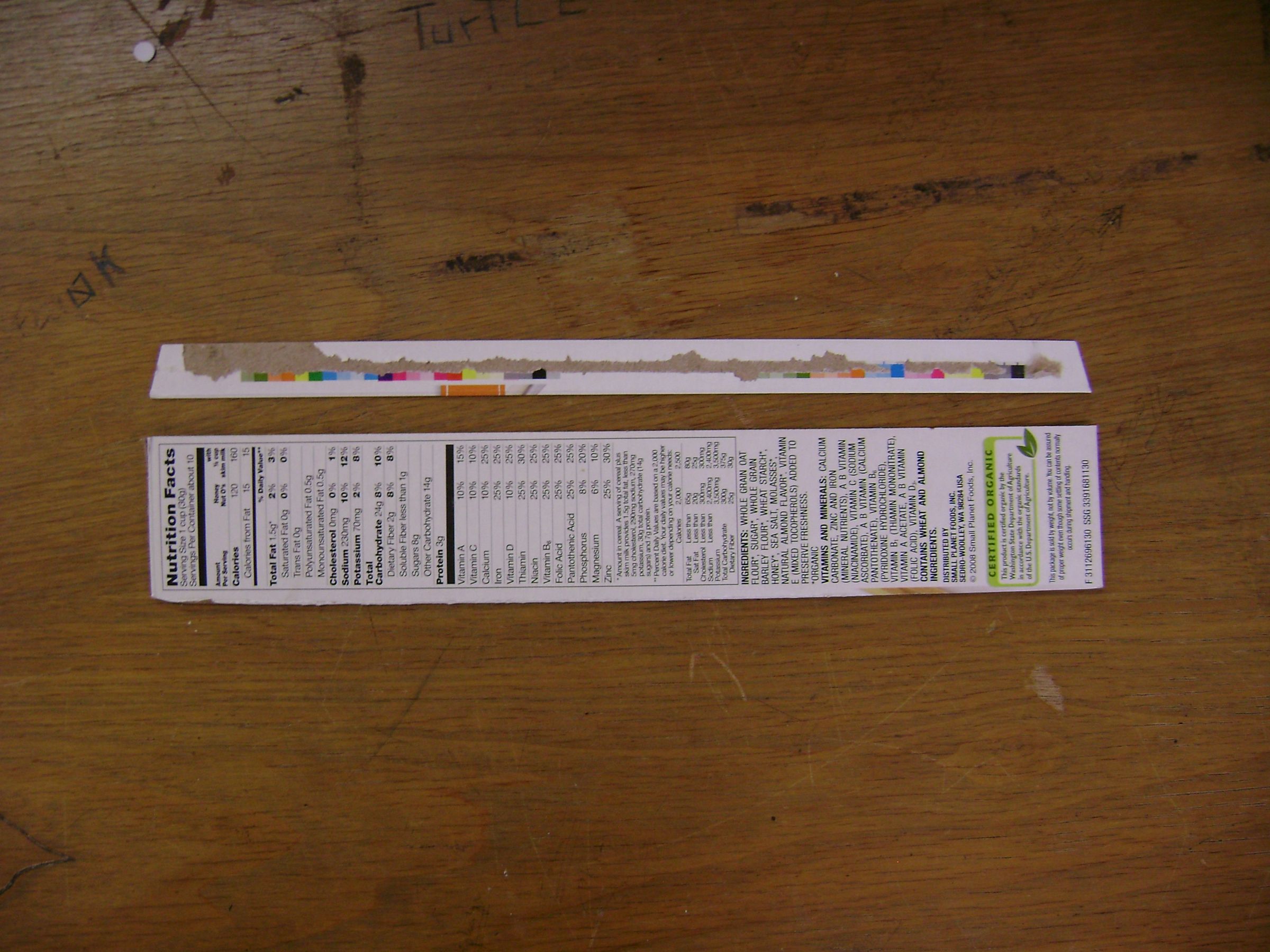 Up-Cycled Cereal Box Notebook : 8 Steps - Instructables