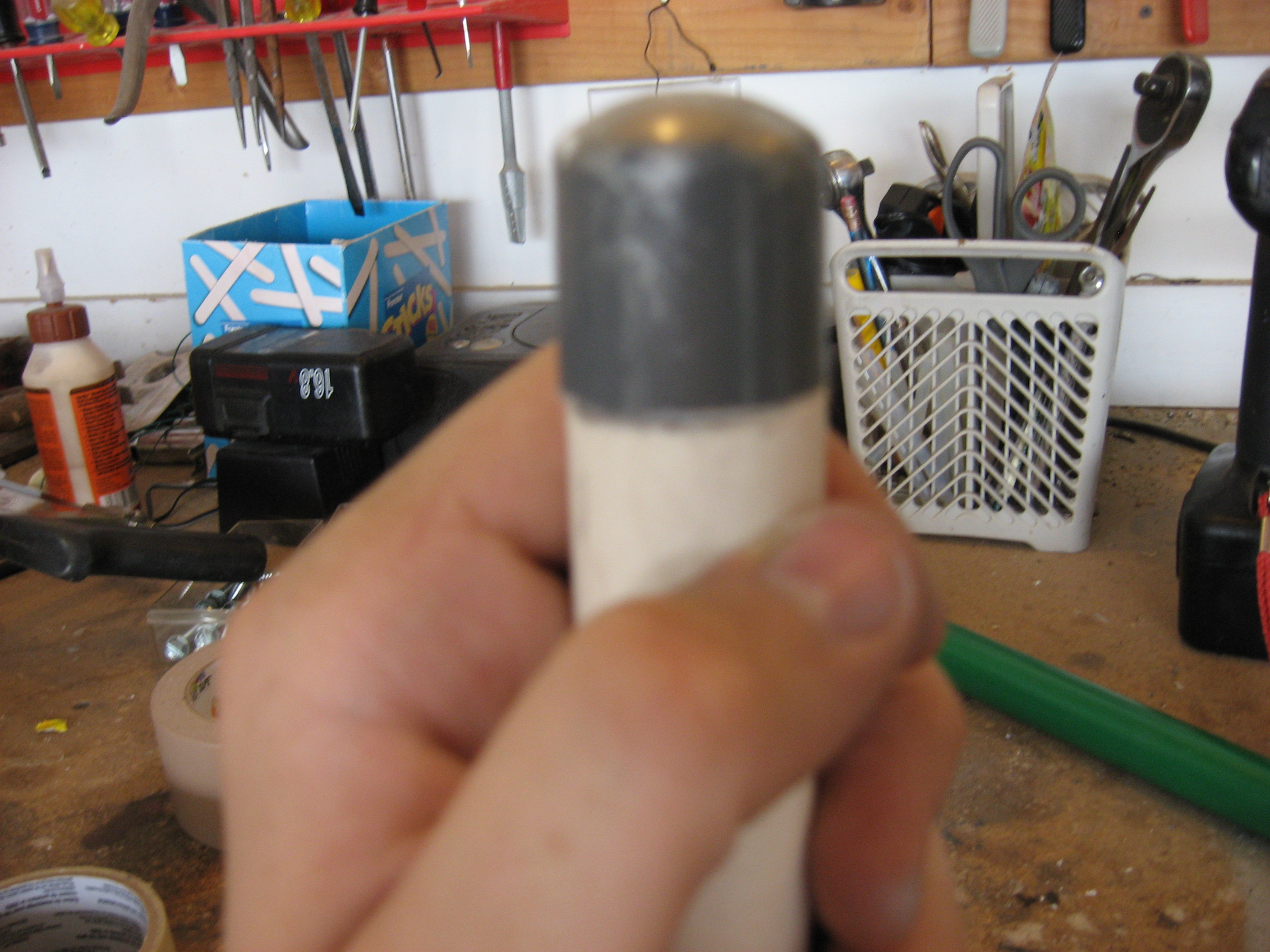 PVC Lightsaber With Metal Hilt : 6 Steps - Instructables