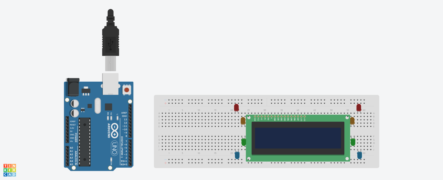 Arduino LCD Game With Flashing LEDs : 3 Steps - Instructables