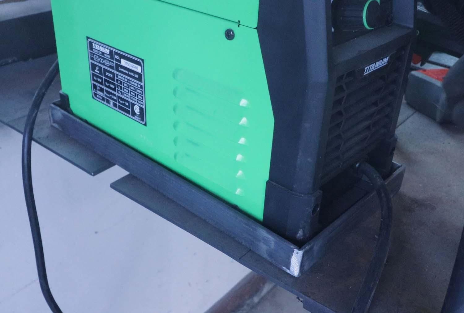 Wall-Mount Shelf for Flux-Core Welding Machine : 10 Steps (with ...