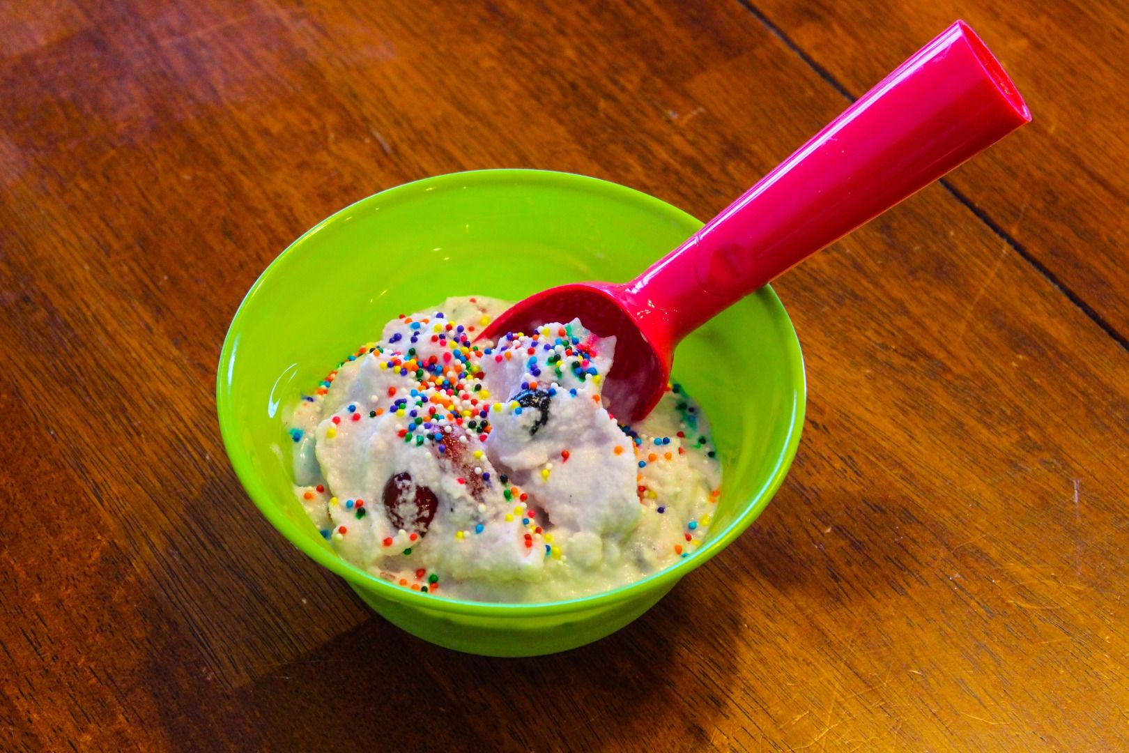 Blizzard Mixed Berry Ice Cream From Snow : 8 Steps (with Pictures ...