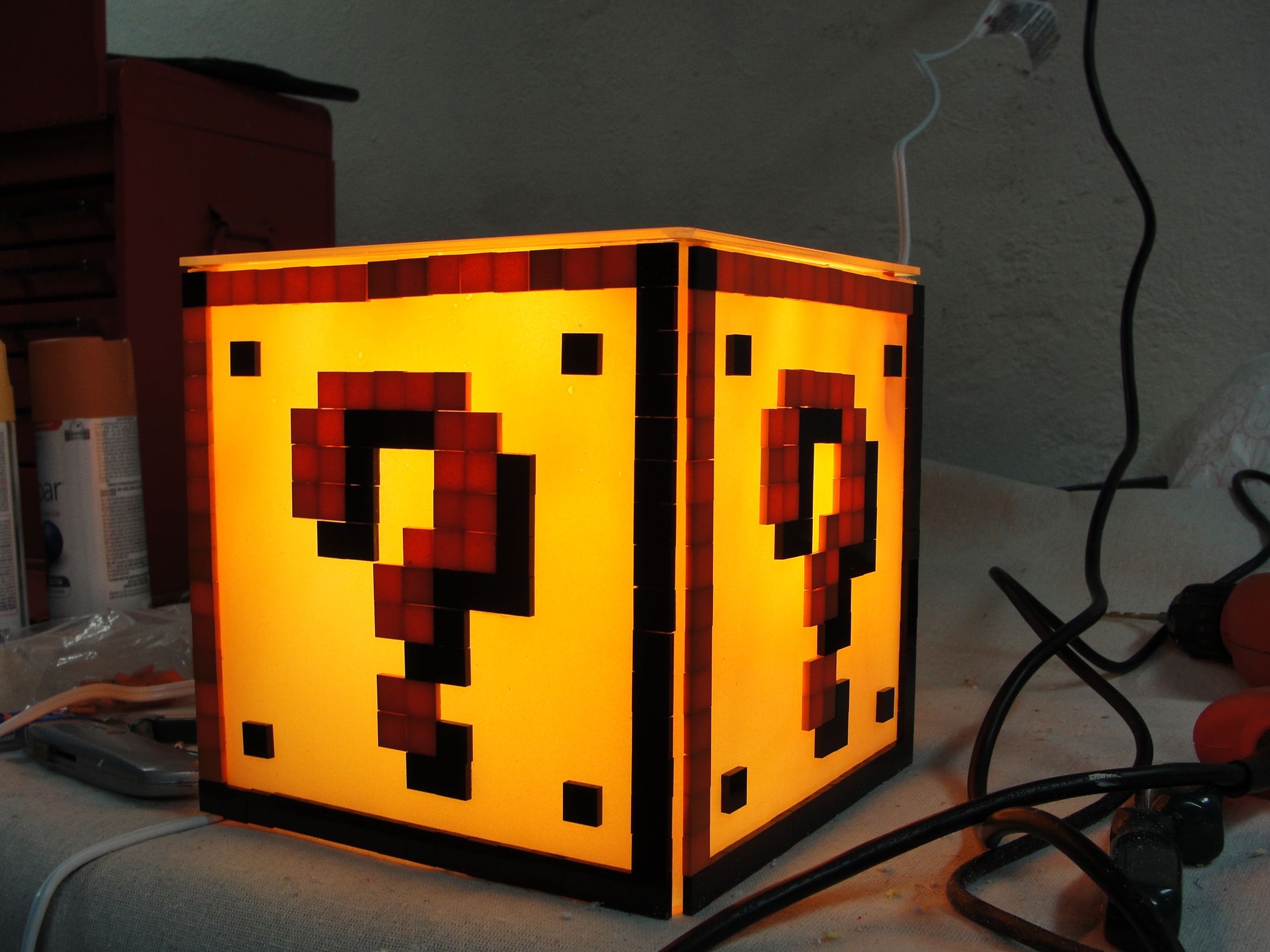 Mario Question Block Light : 5 Steps - Instructables