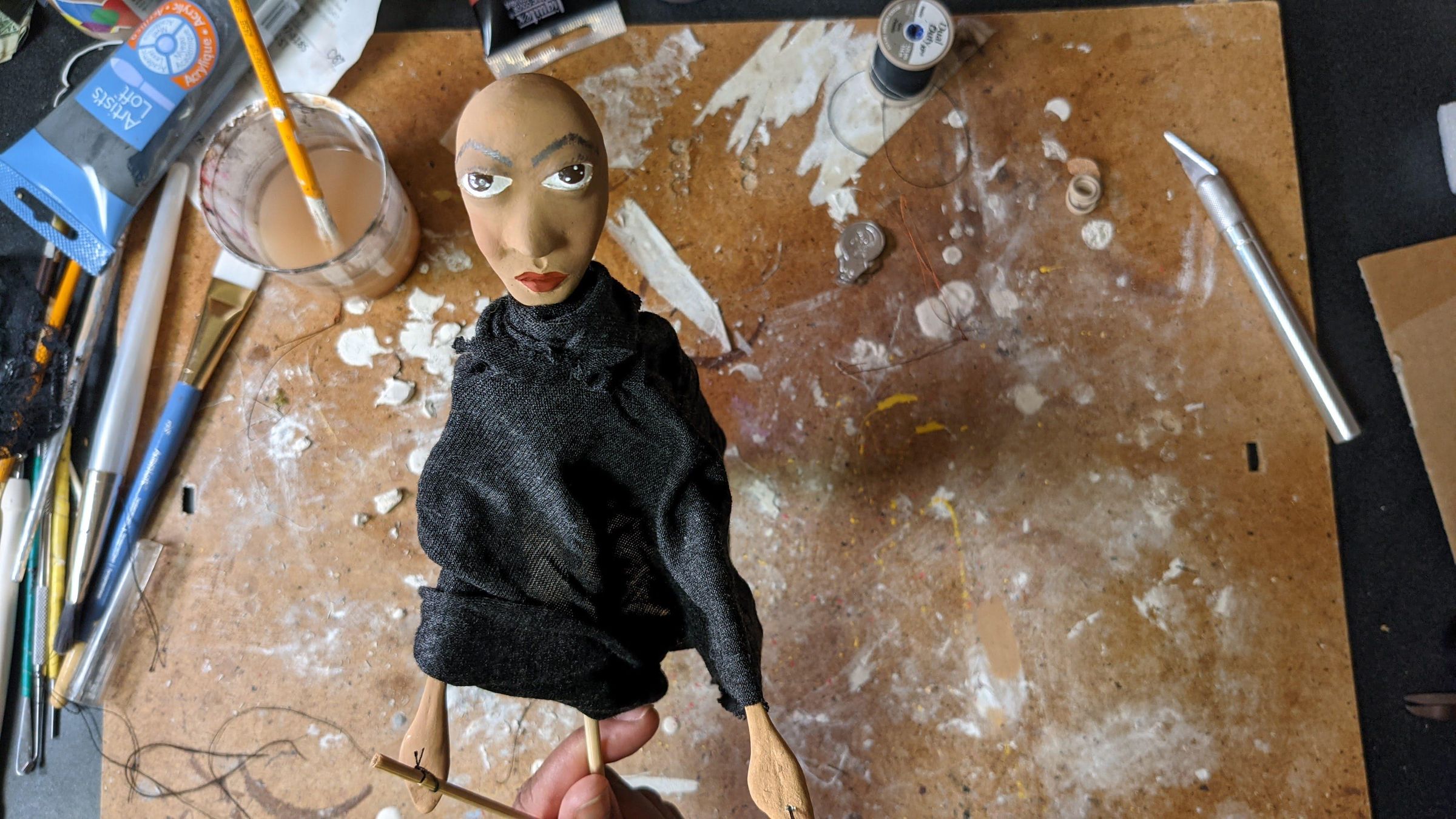 How to Create a Simple Stick Puppet : 14 Steps (with Pictures ...
