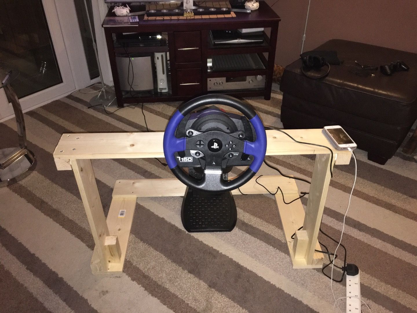 DIY Steering Wheel Stand : 3 Steps - Instructables