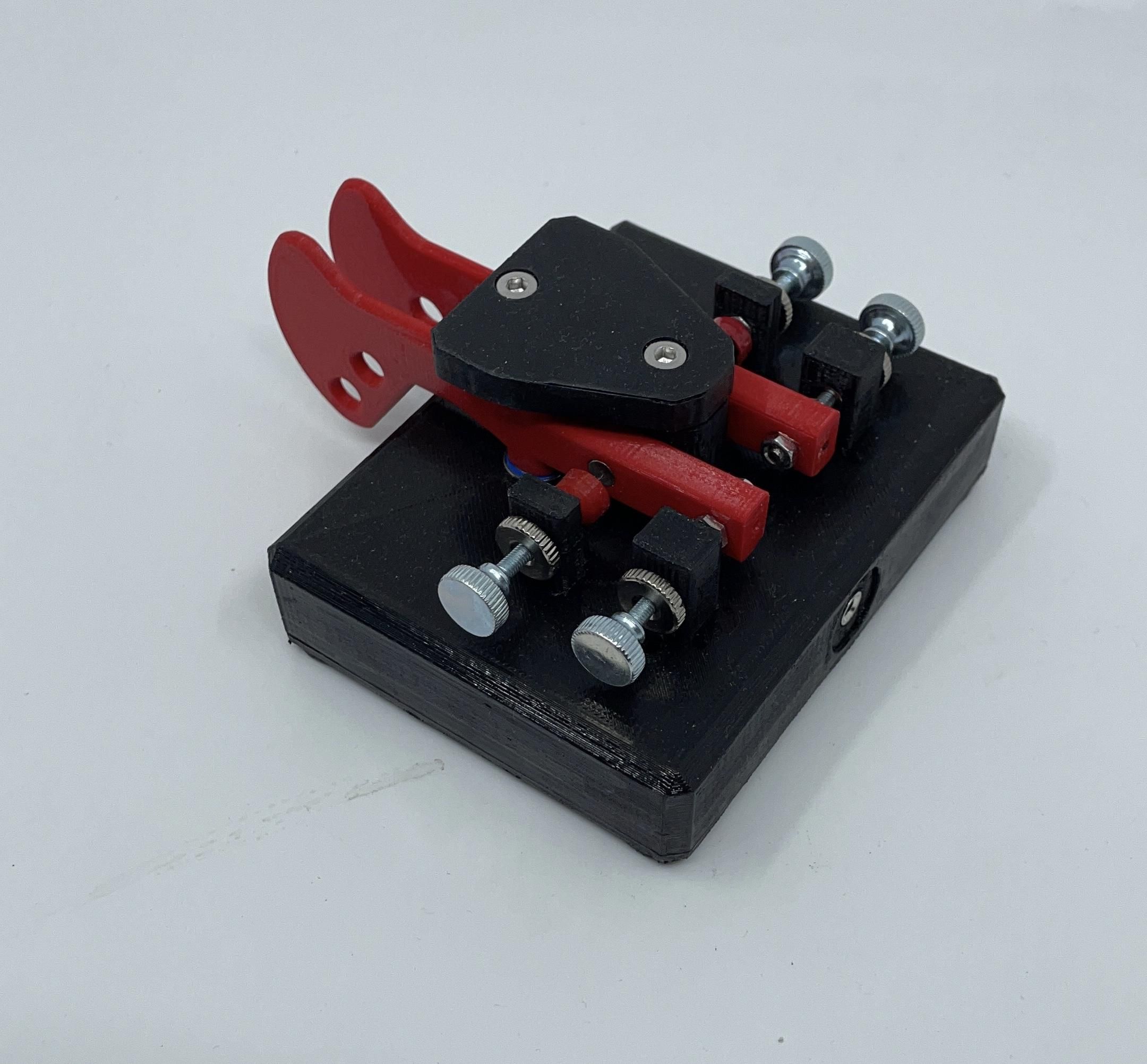 3D Printed Twin Paddle Cw Key (566grs.) : 21 Steps (with Pictures ...