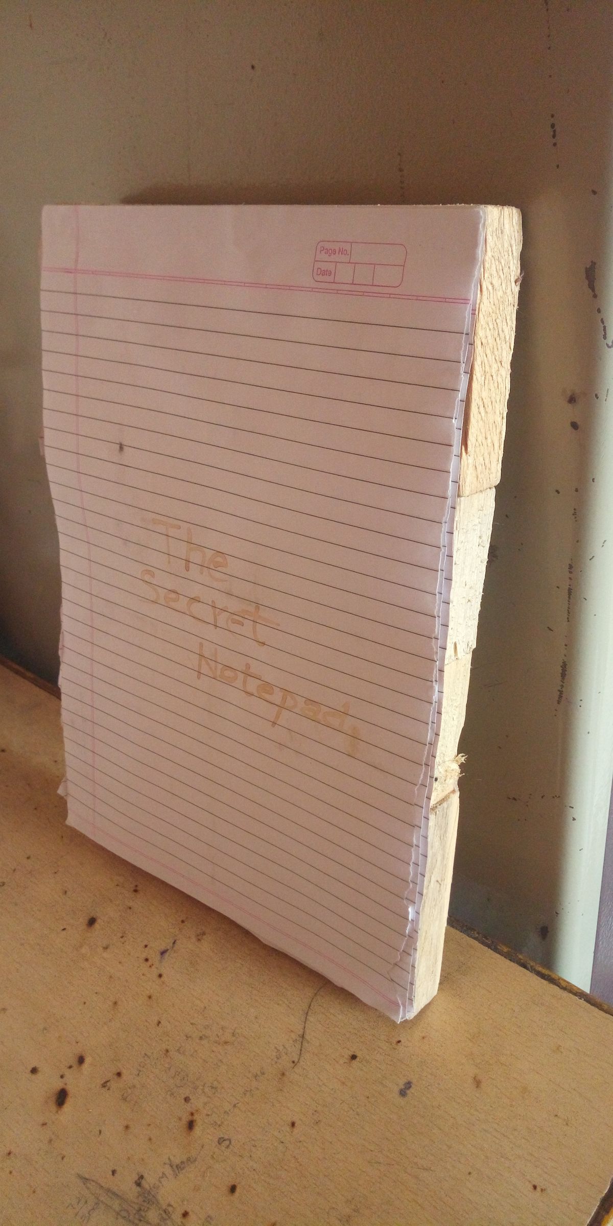 DIY Secret Notepad From Wooden Blocks : 4 Steps - Instructables