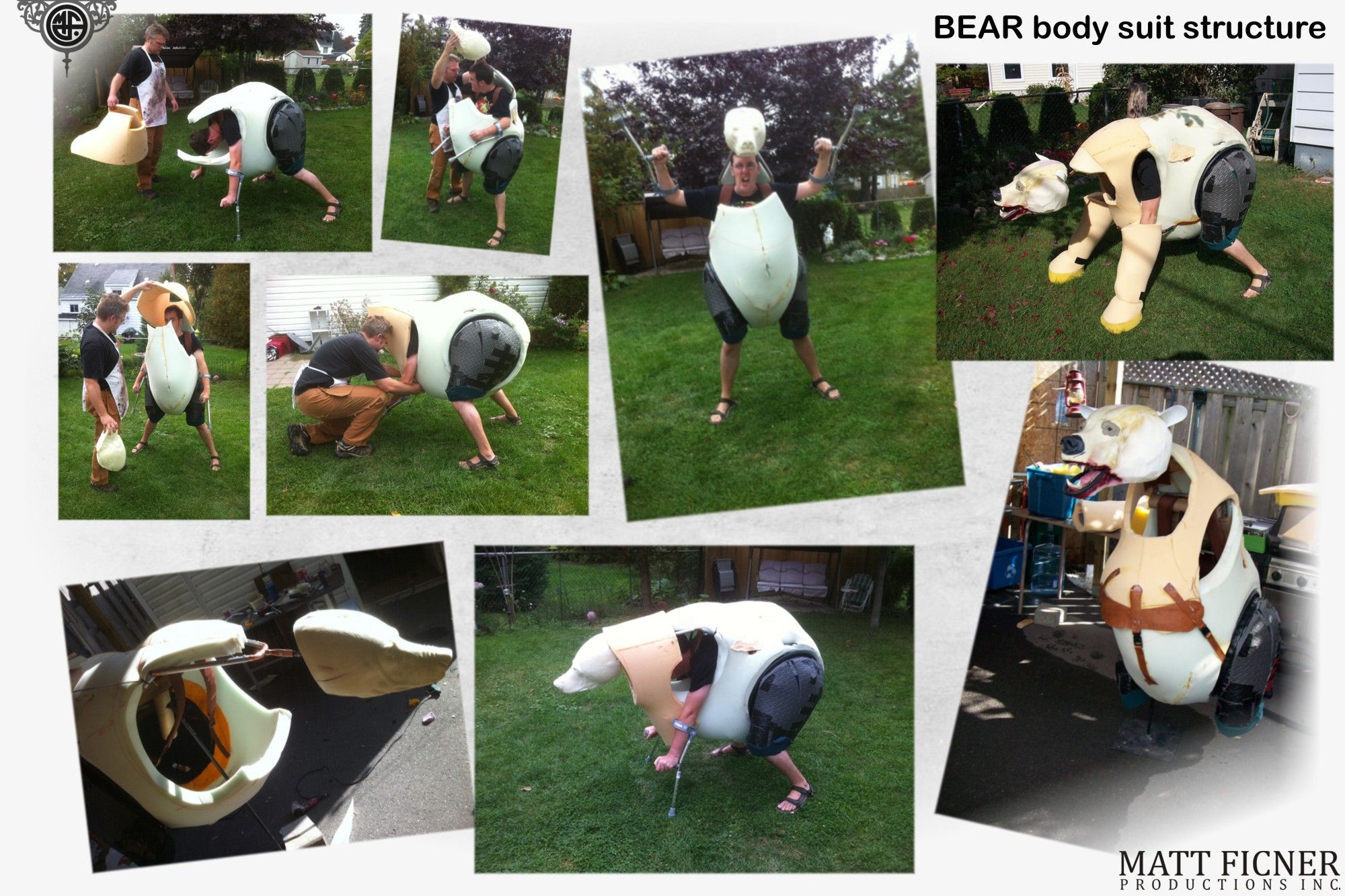 BUILDING a BEAR ON a BUDGET!- an FX Puppet and Costume Build : 4 Steps ...