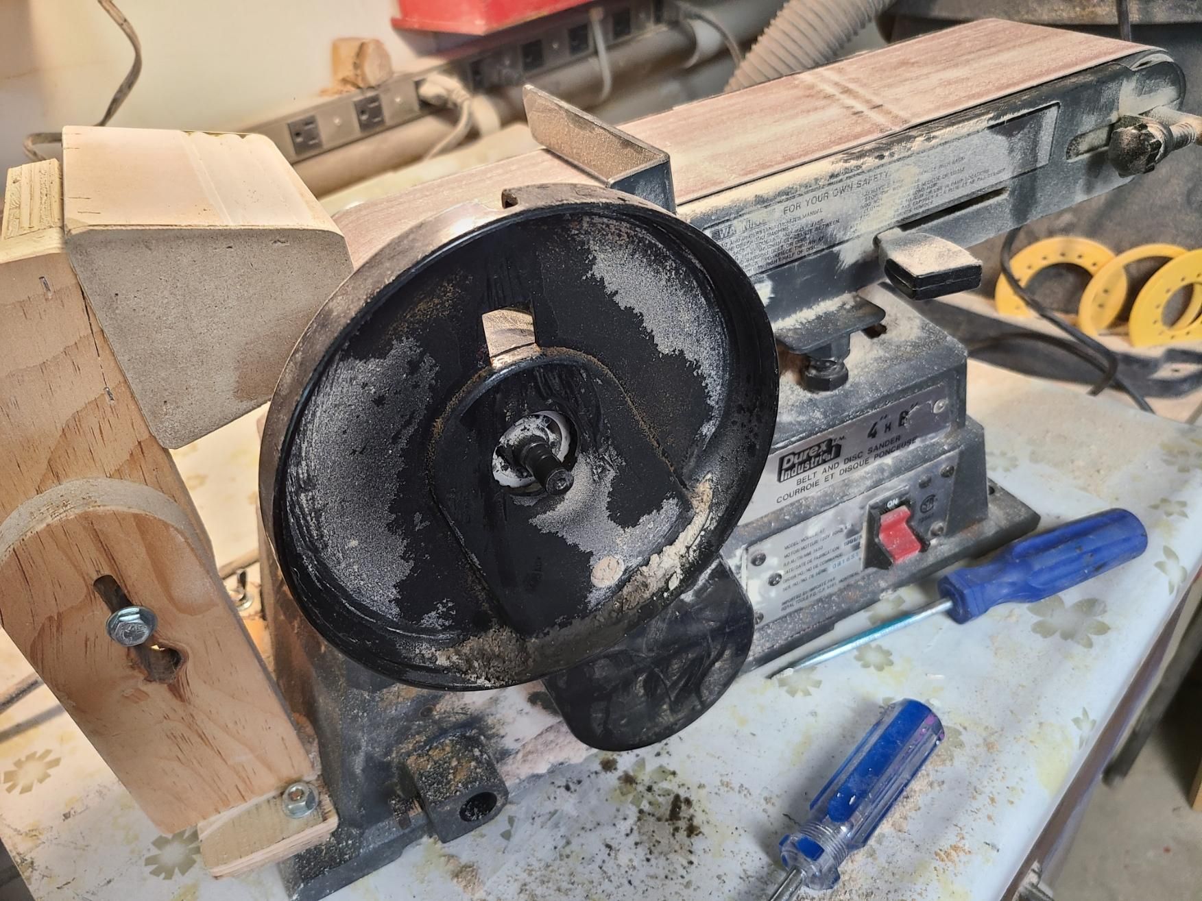 Disc Sander Disc Puller - Instructables