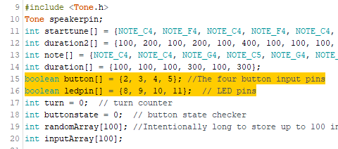 Arduino Simon Says Game : 5 Steps - Instructables