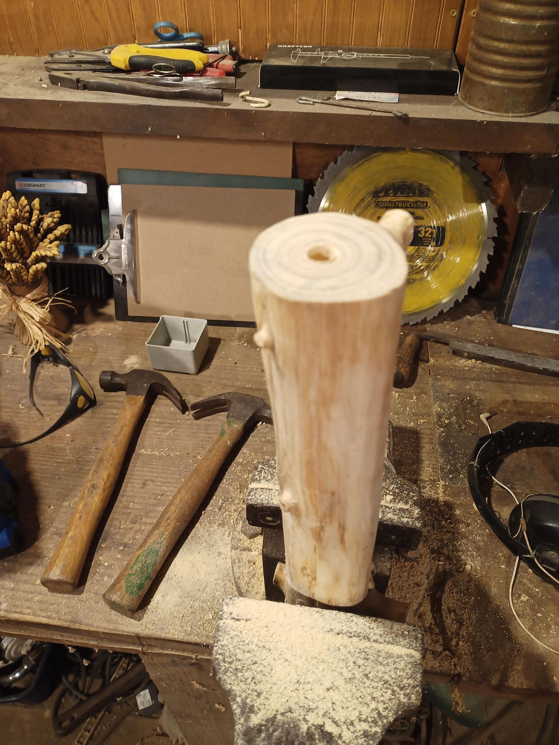 Rustic Log Lamp : 5 Steps (with Pictures) - Instructables