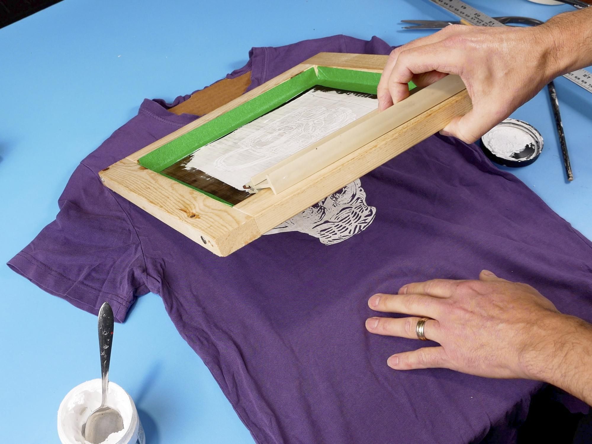 Make a Screen Printing Screen With an Avacado and a Laser! : 18 Steps ...