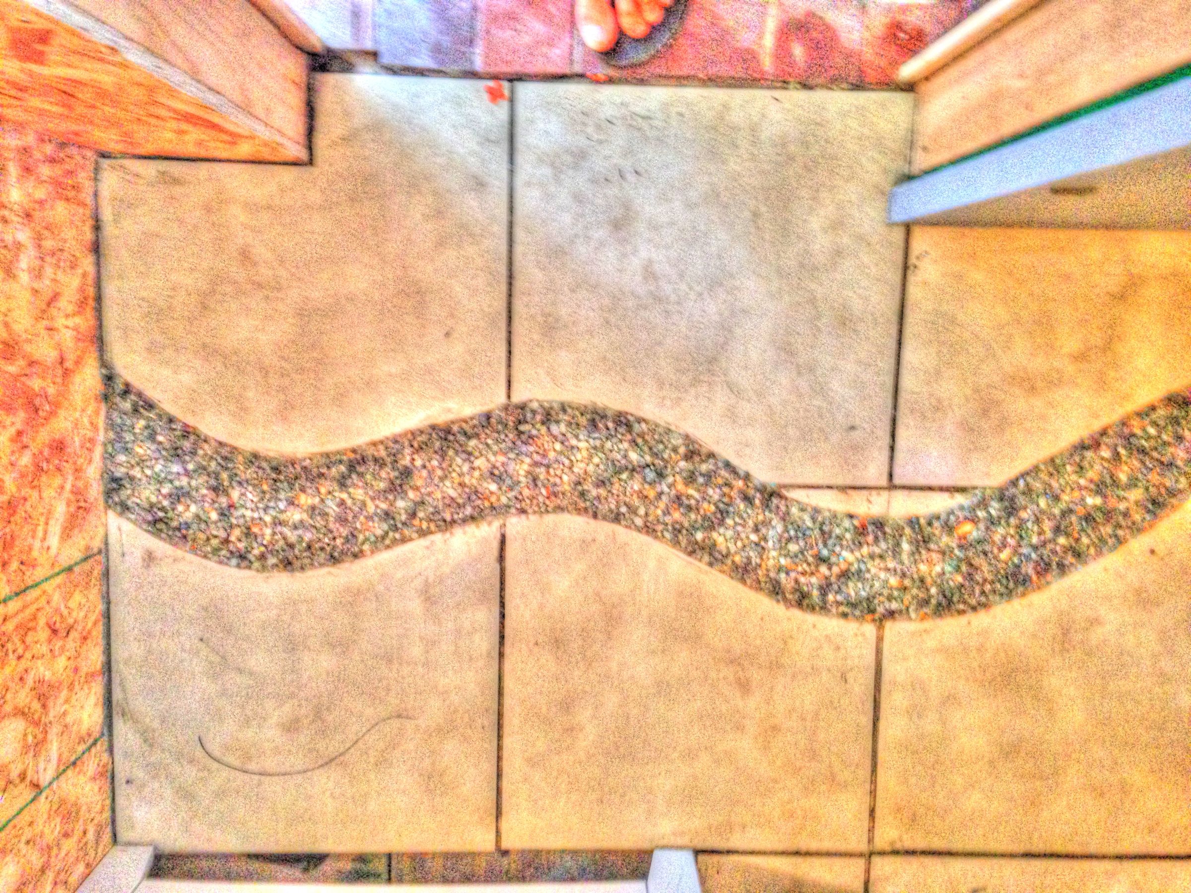 The Secret to a Bathroom River Tile Floor for $19.50 : 6 Steps (with ...