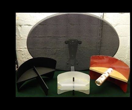 Parabolic Antennas for 2 4GHz Part 1 - Instructables