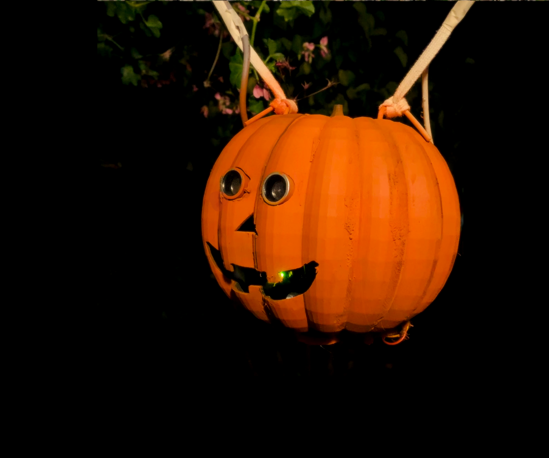 COVID-friendly Jack-o'-Lantern Using Arduino : 7 Steps (with Pictures ...