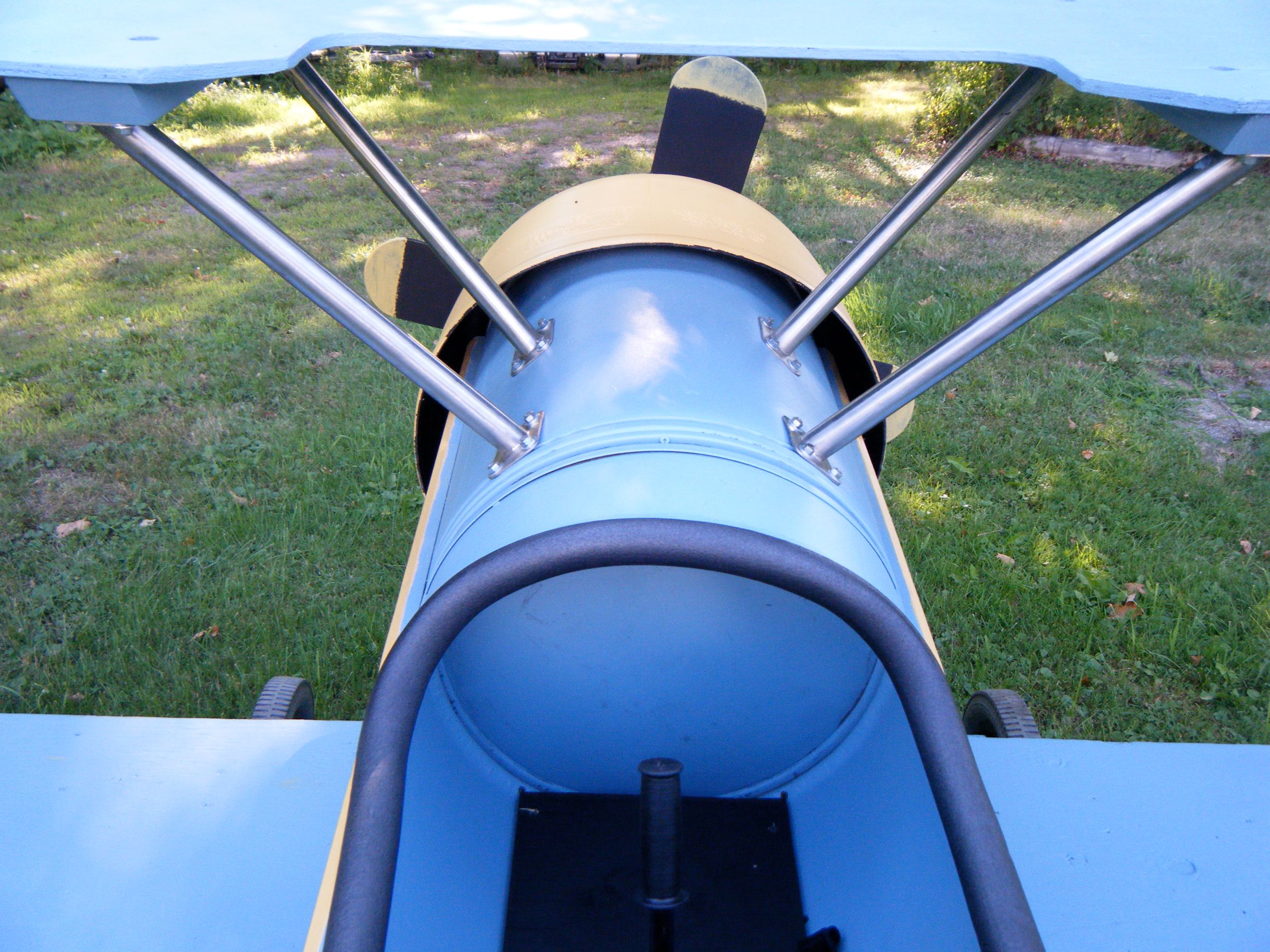 Cardboard Barrel Biplane. the Flyin' Lion : 23 Steps (with Pictures ...