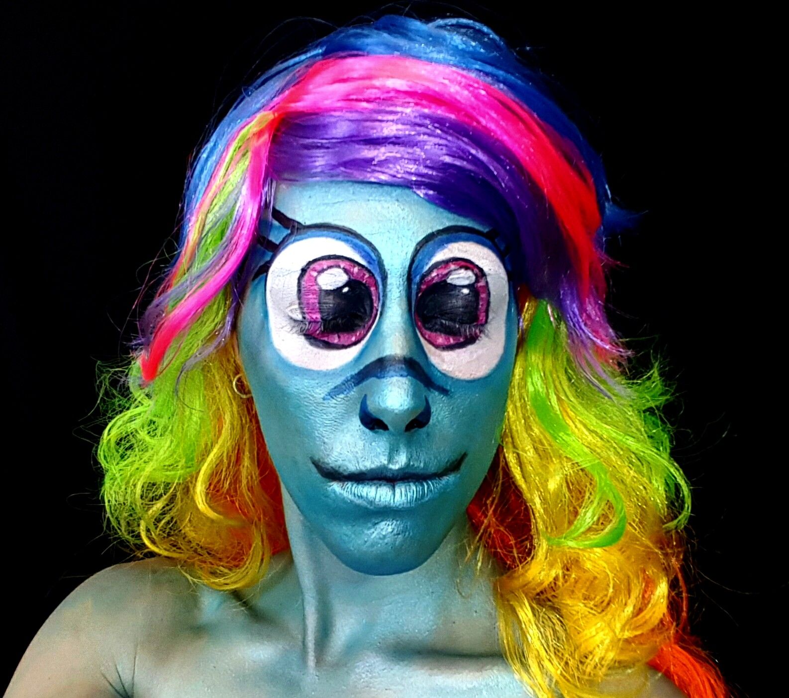 My Little Pony Face Paint. (Creepy) : 8 Steps (with Pictures ...