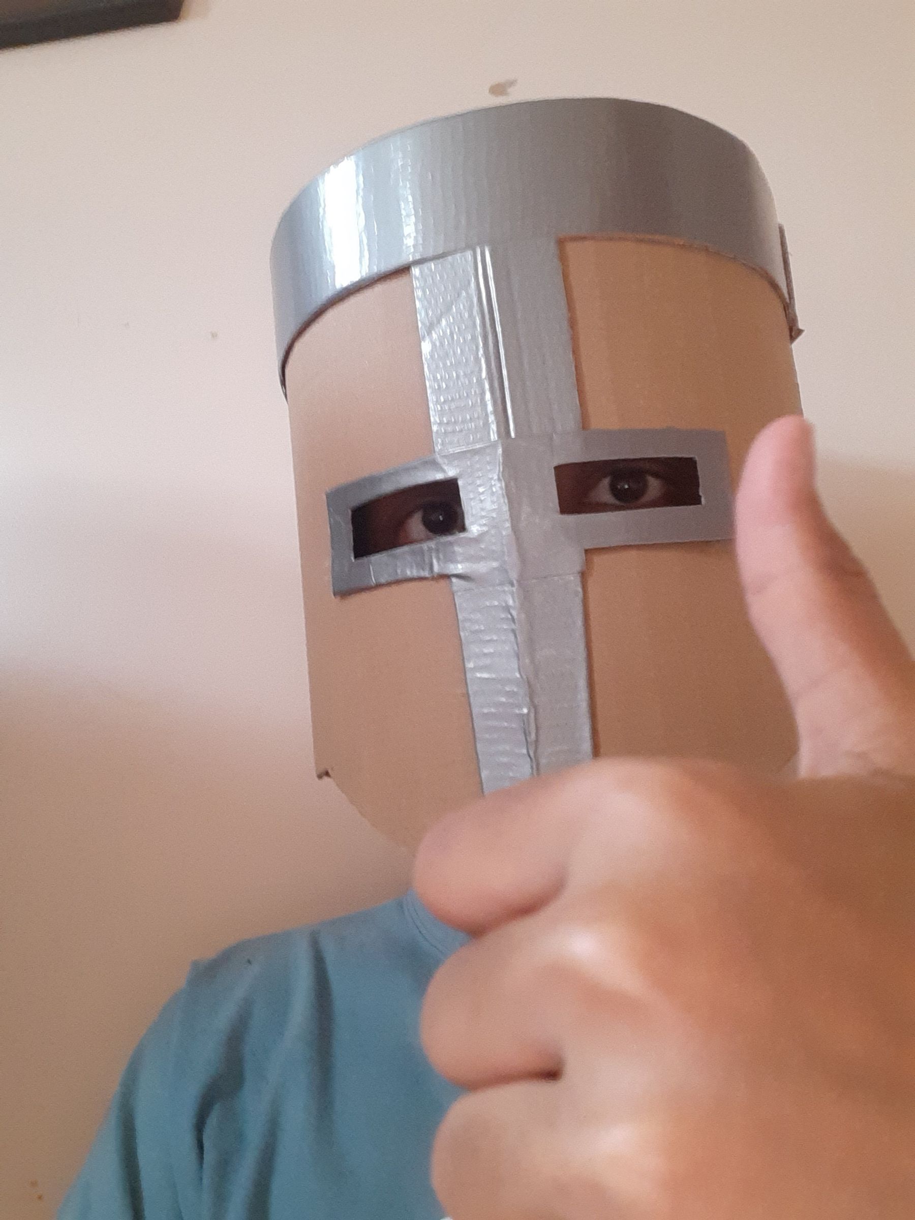 How to Make a Cardboard Knight Helmet : 9 Steps - Instructables