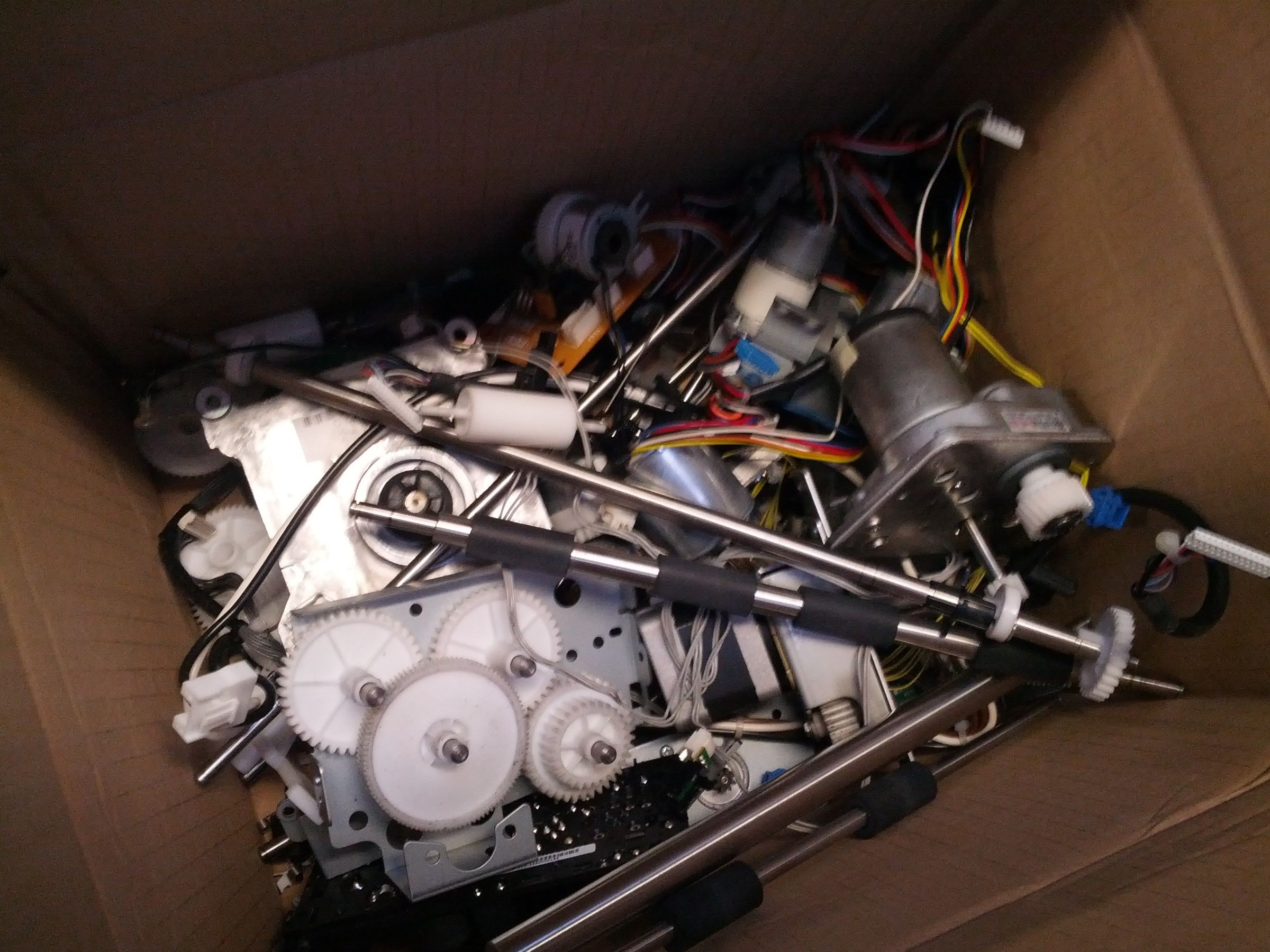 Harvesting Parts From a Laser Printer : 10 Steps (with Pictures ...