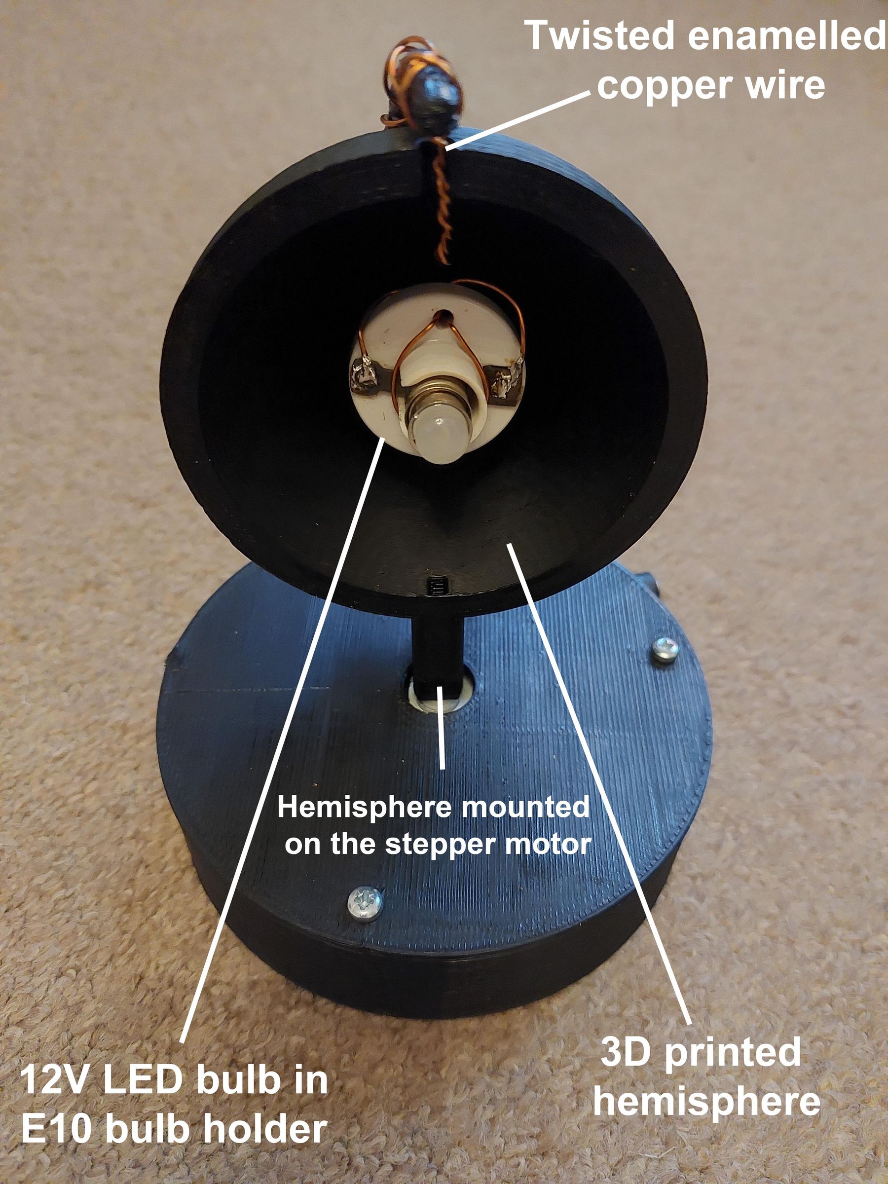 Real Time Moon Phase Lamp : 8 Steps (with Pictures) - Instructables