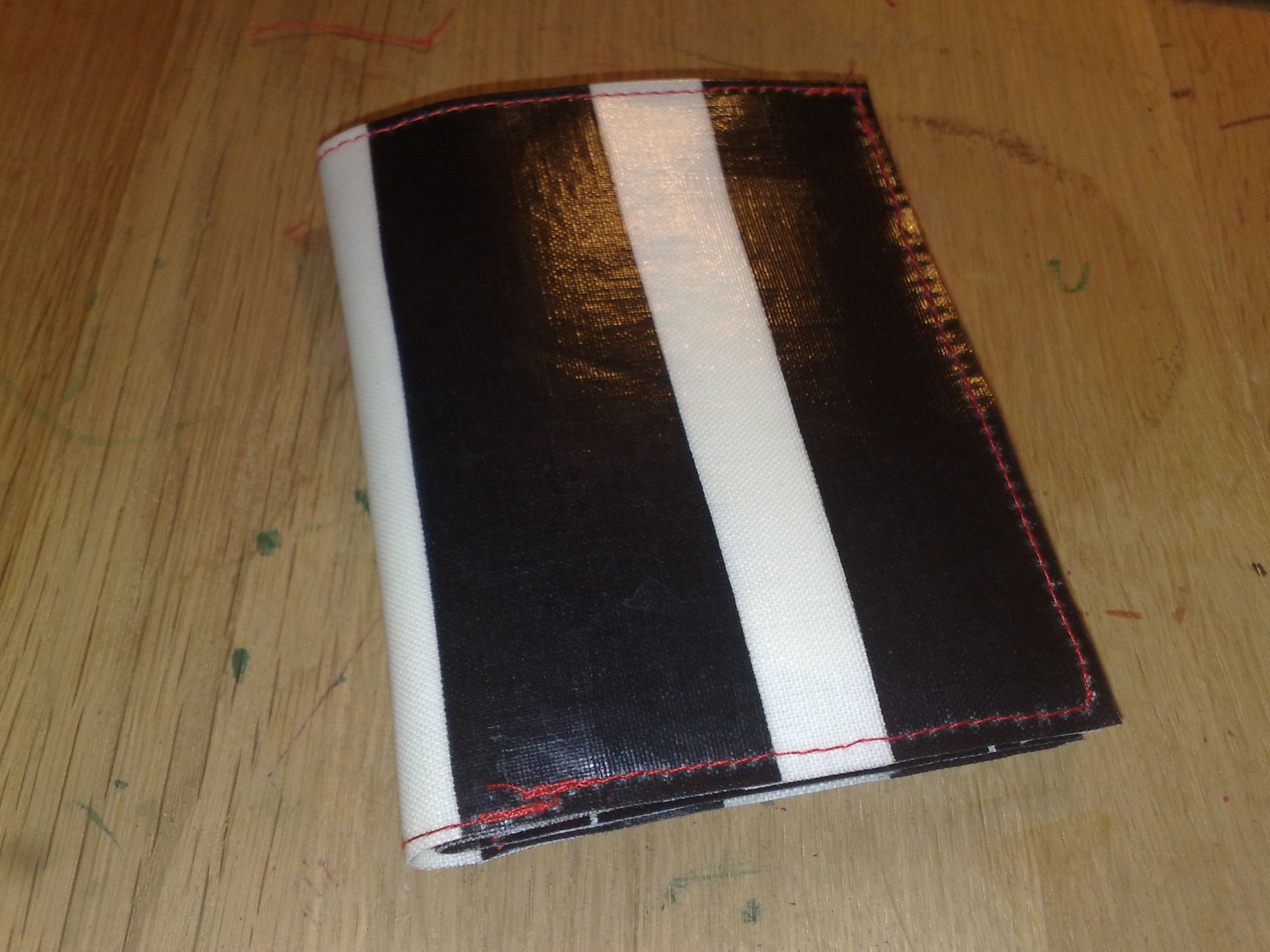 Sew a Snazzy Oilcloth Wallet : 8 Steps - Instructables
