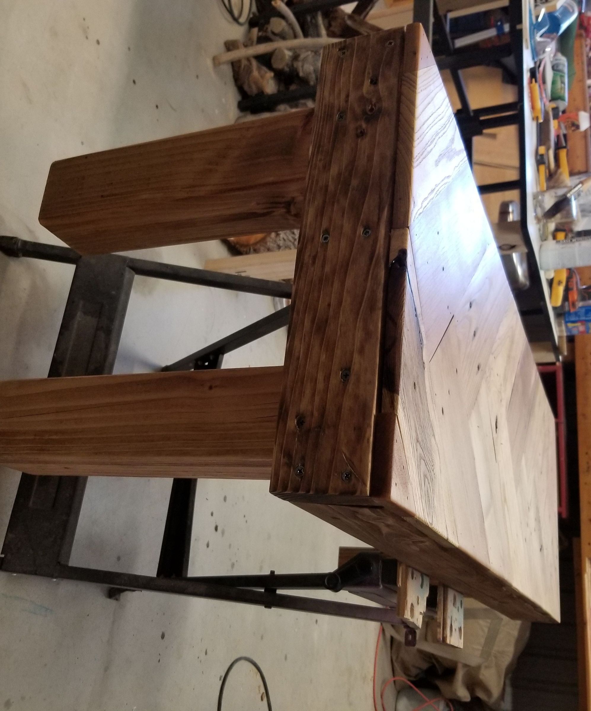 4 Foot Long Sitting Bench : 3 Steps - Instructables