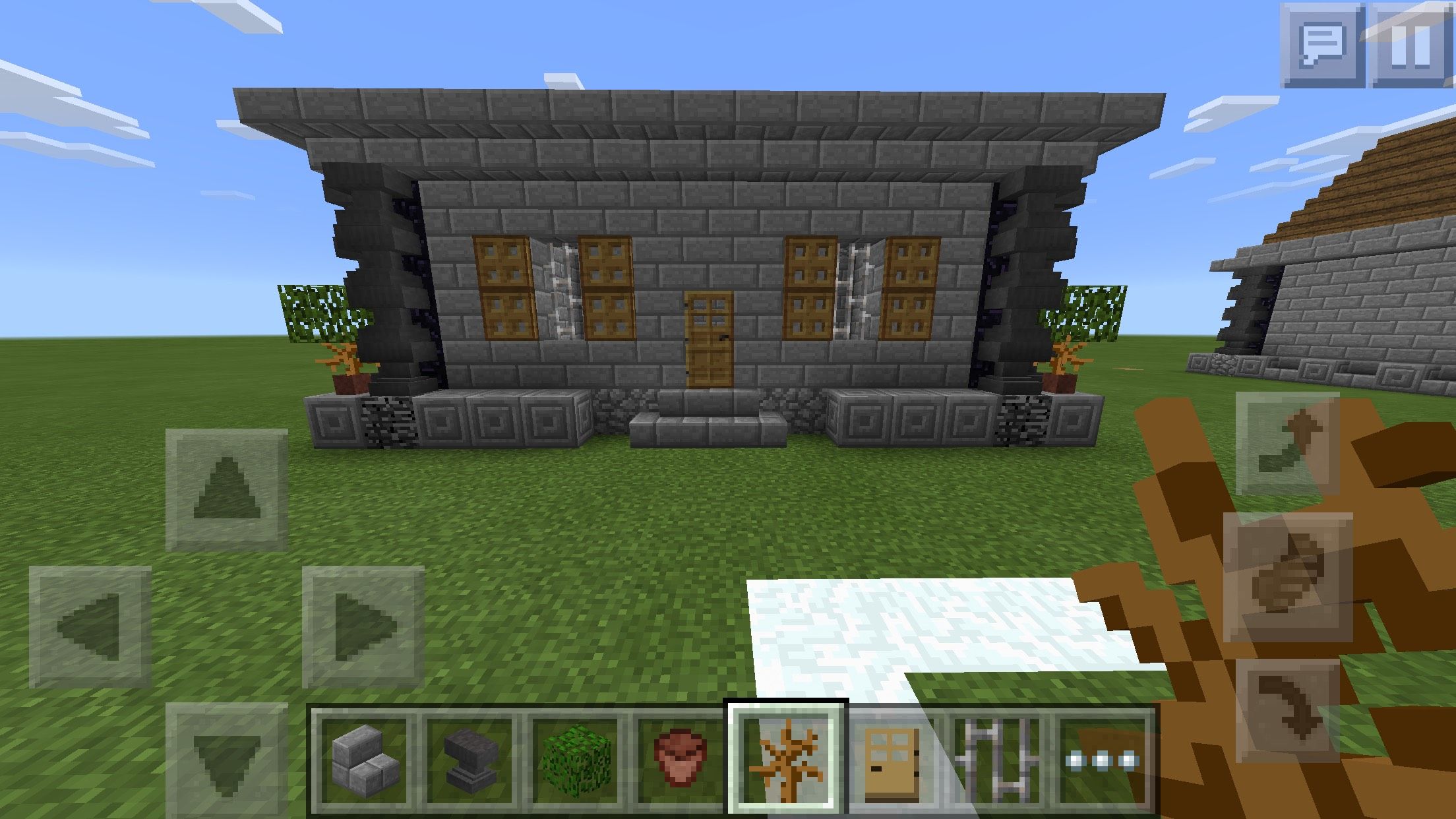 Minecraft Stone Brick House
