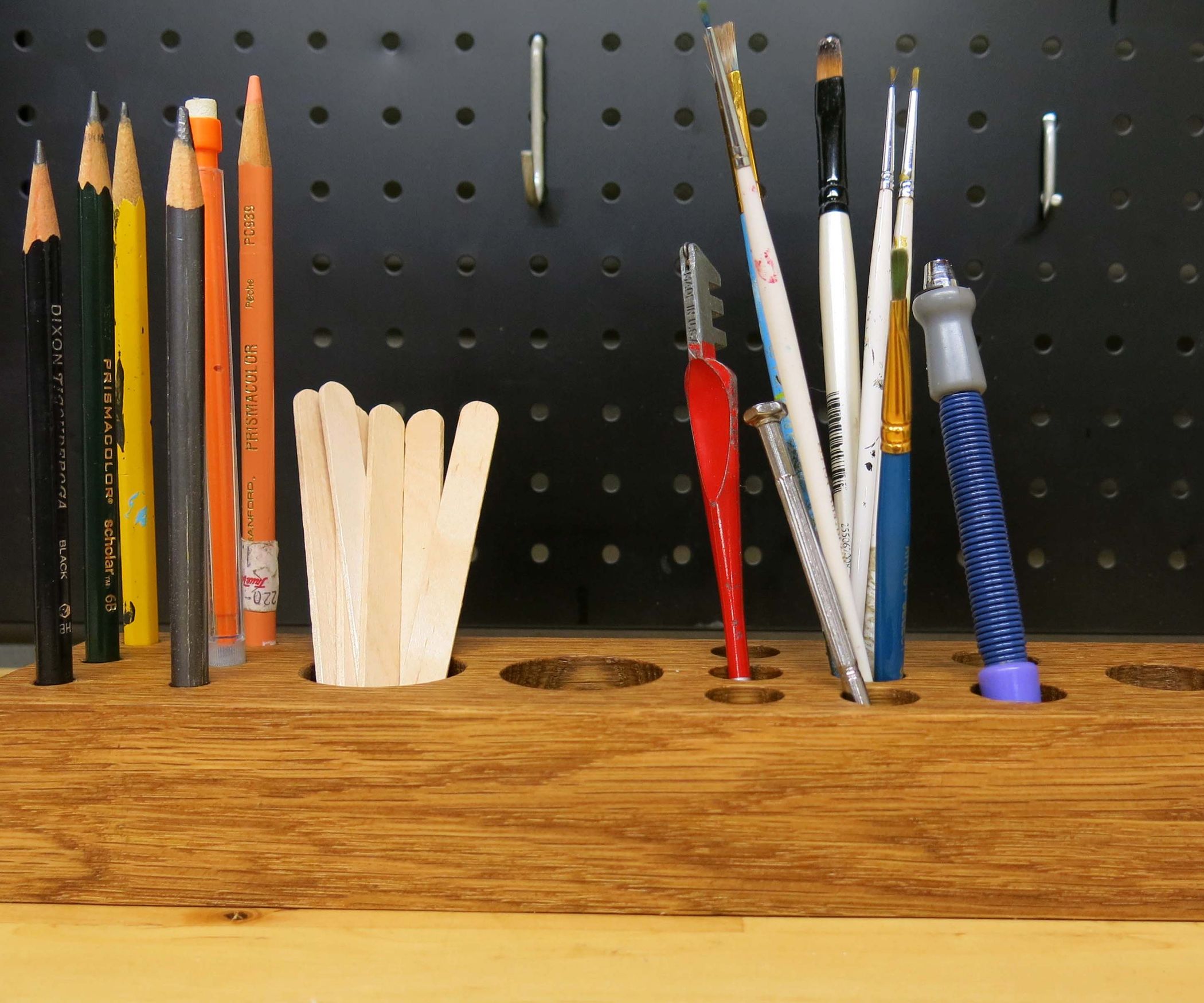 Wooden DIY Tool Organizer : 14 Steps (with Pictures) - Instructables