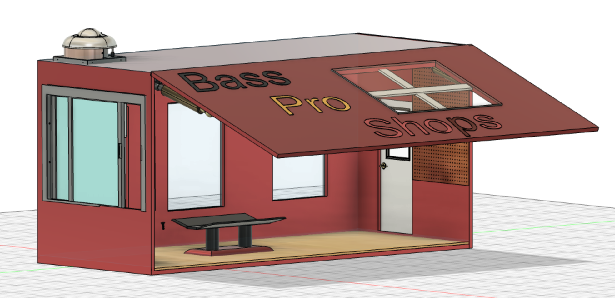 Tucker Kenney Shipping Container Fishing Shop : 10 Steps - Instructables