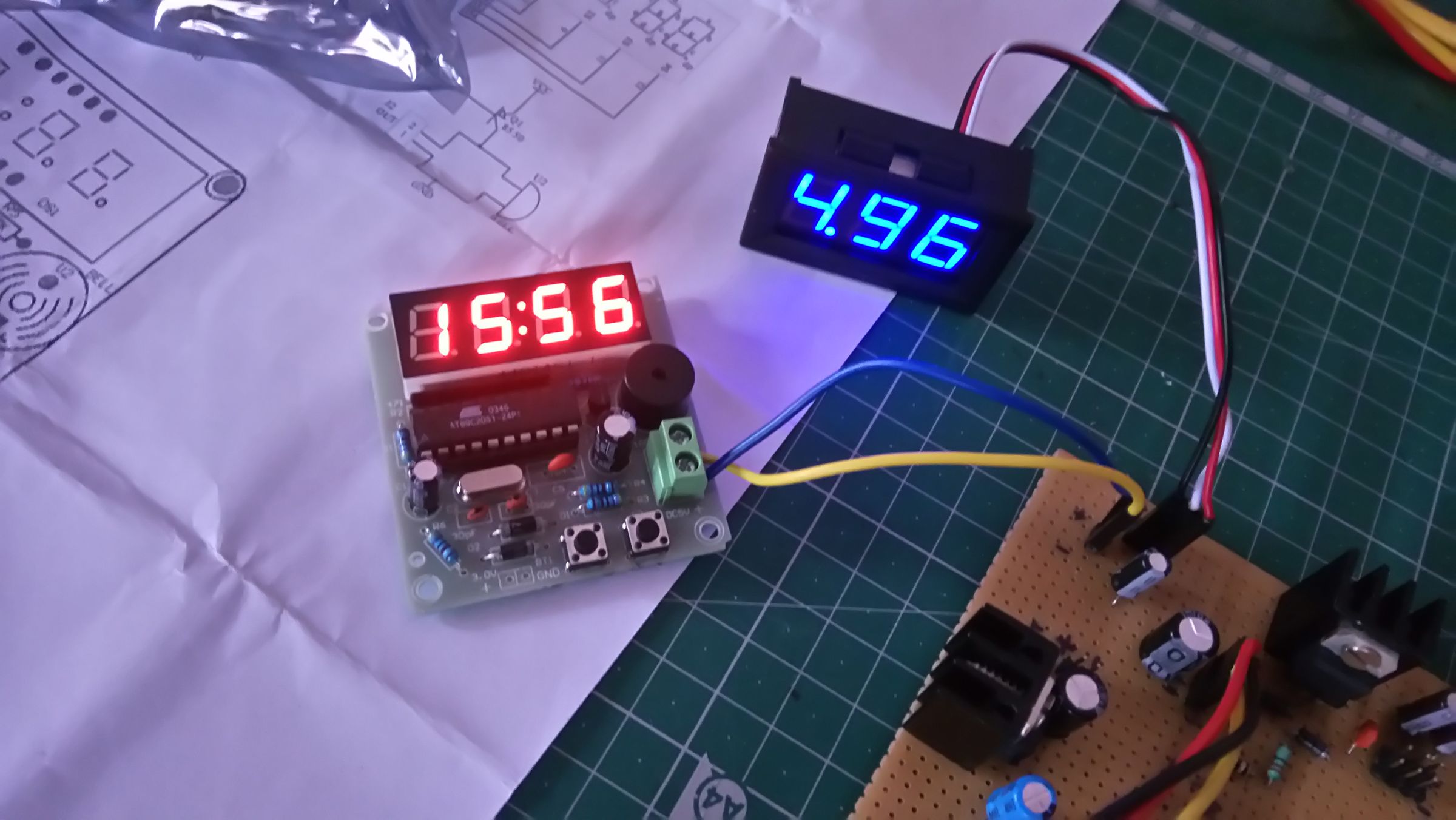 DiY LED Clock Kit - Part 1 : 5 Steps - Instructables