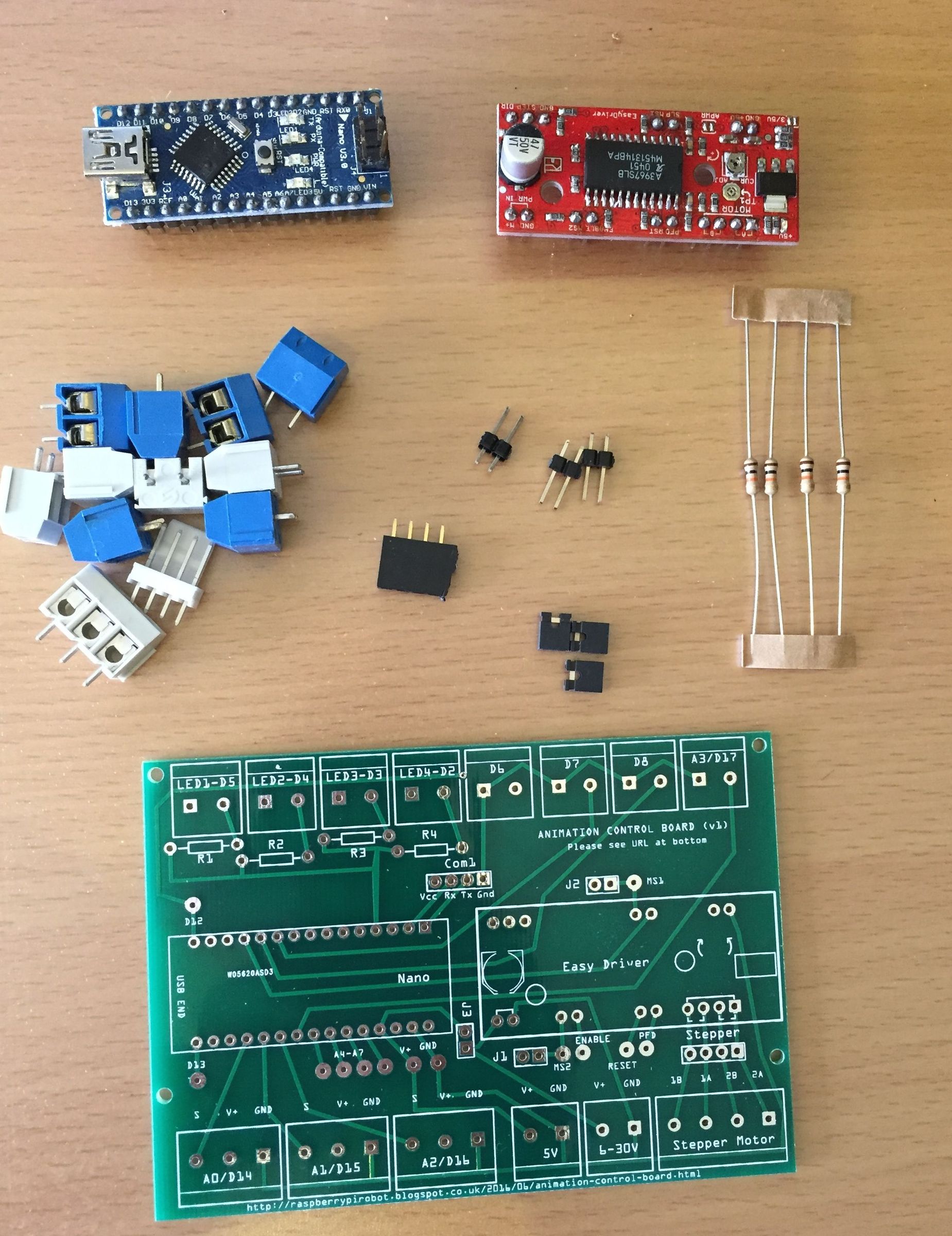 Arduino/Easy Driver Animation Control Board : 15 Steps (with Pictures ...