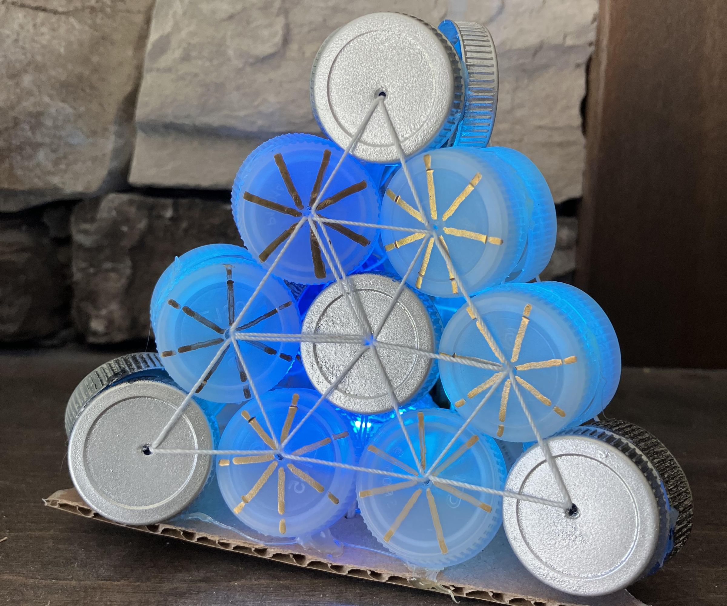 Plastic Bottle Cap Lamp Tutorial 3d Animation Of Lactic Acid Molecules