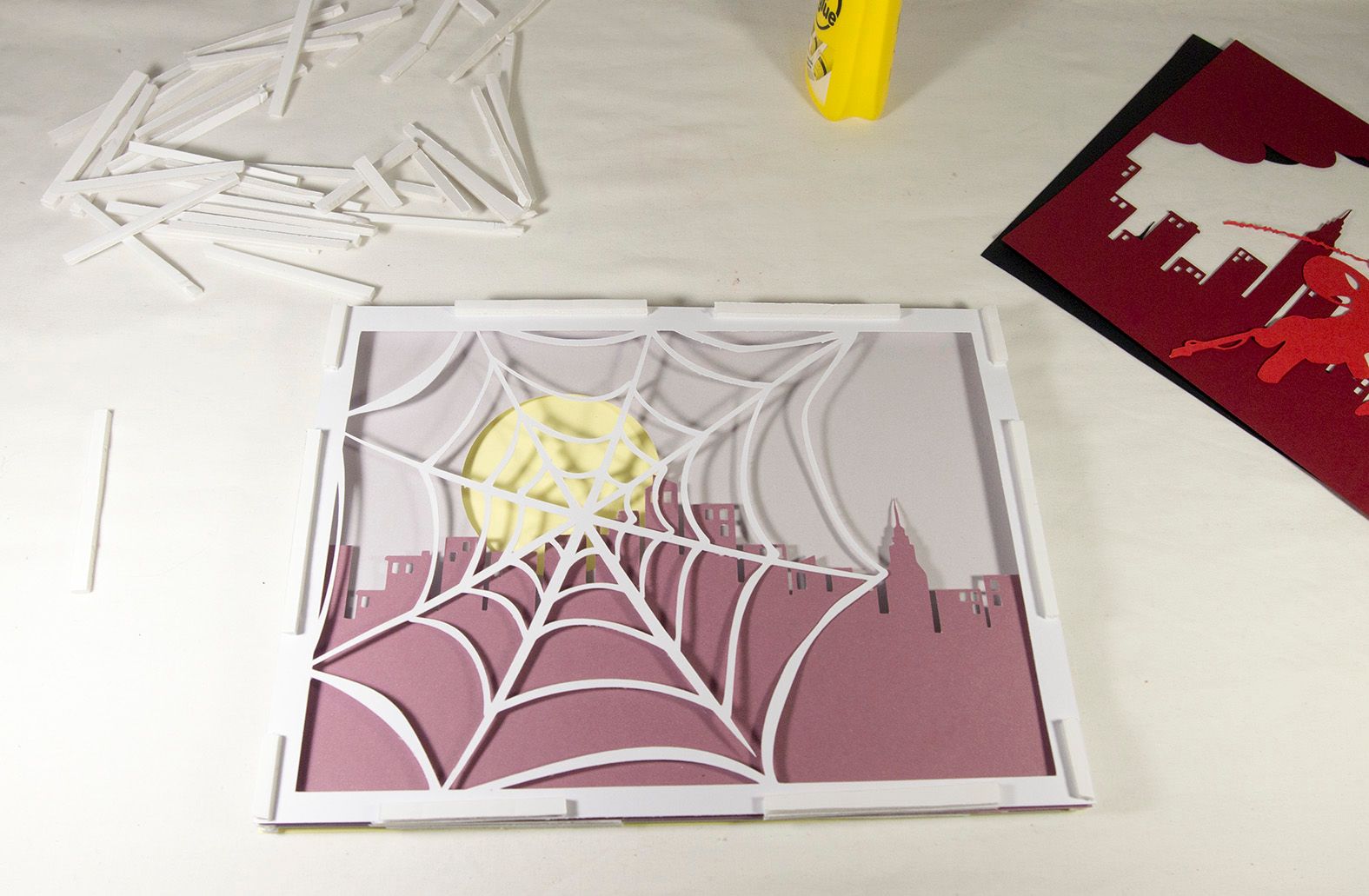 Spiderman Papercut Frame : 7 Steps (with Pictures) - Instructables