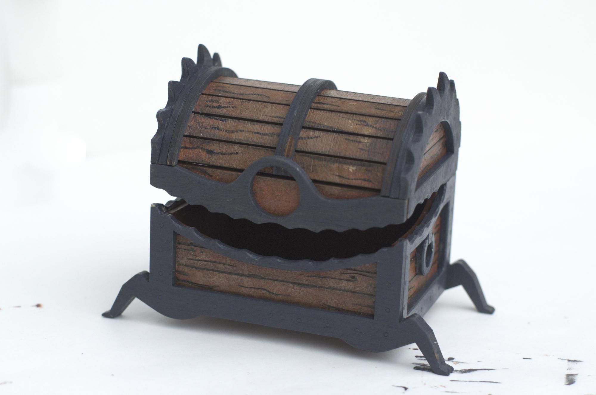 Monster Treasure Chest - Halloween Box : 10 Steps (with Pictures ...